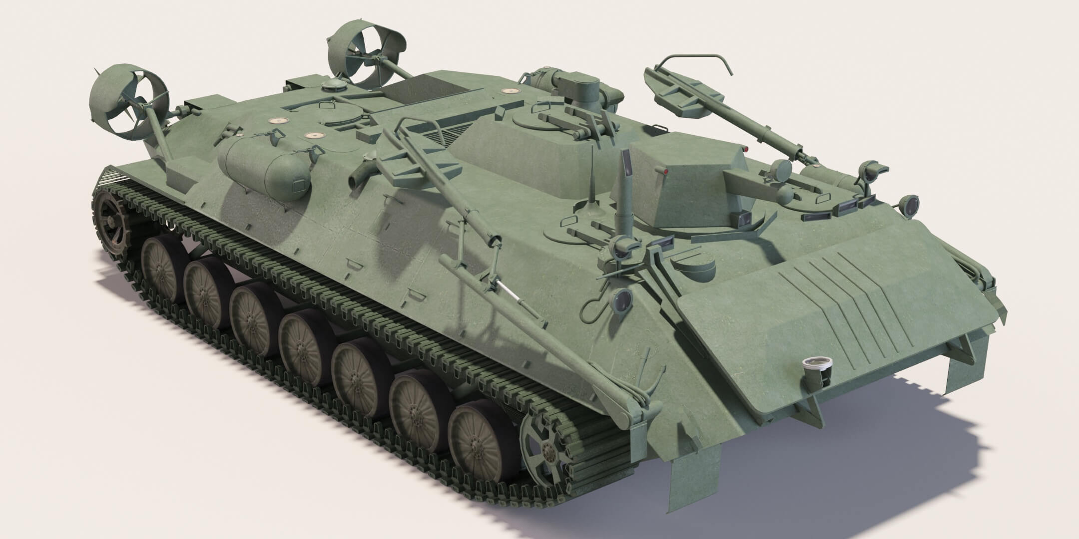 IRM Zhuk 3D Render, Digital Art by jk3dstudio