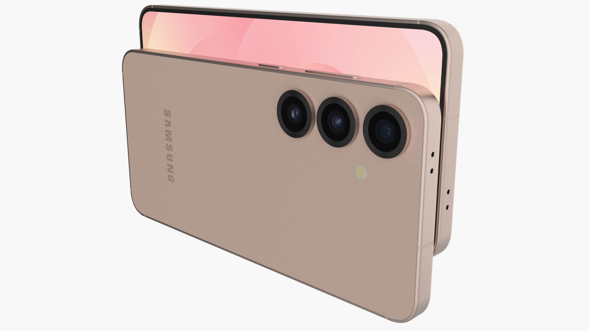 Samsung Galaxy S25 Pinkgold - 3D Model by JNO_Models