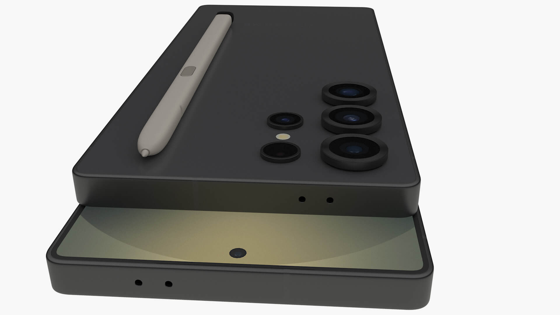 Samsung Galaxy S25 Ultra Titanium Jetblack - 3D Model by JNO_Models