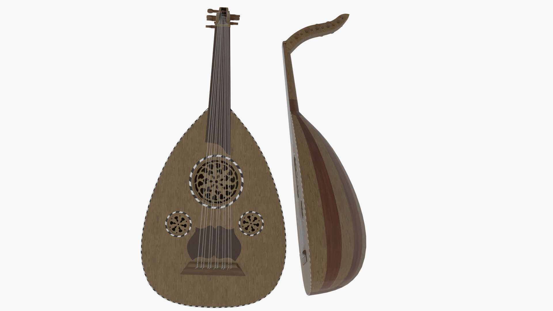 Traditional Oud - 3D Model by JNO_Models