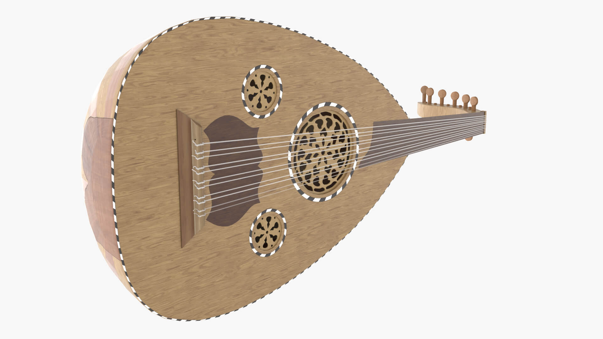 Traditional Oud - 3D Model by JNO_Models