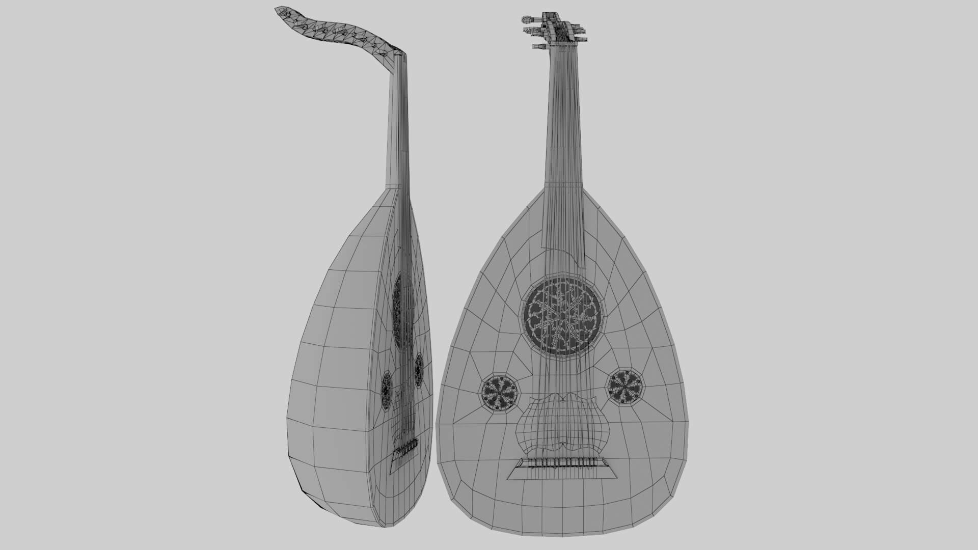 Traditional Oud - 3D Model by JNO_Models
