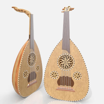 Traditional Oud - 3D Model by JNO_Models