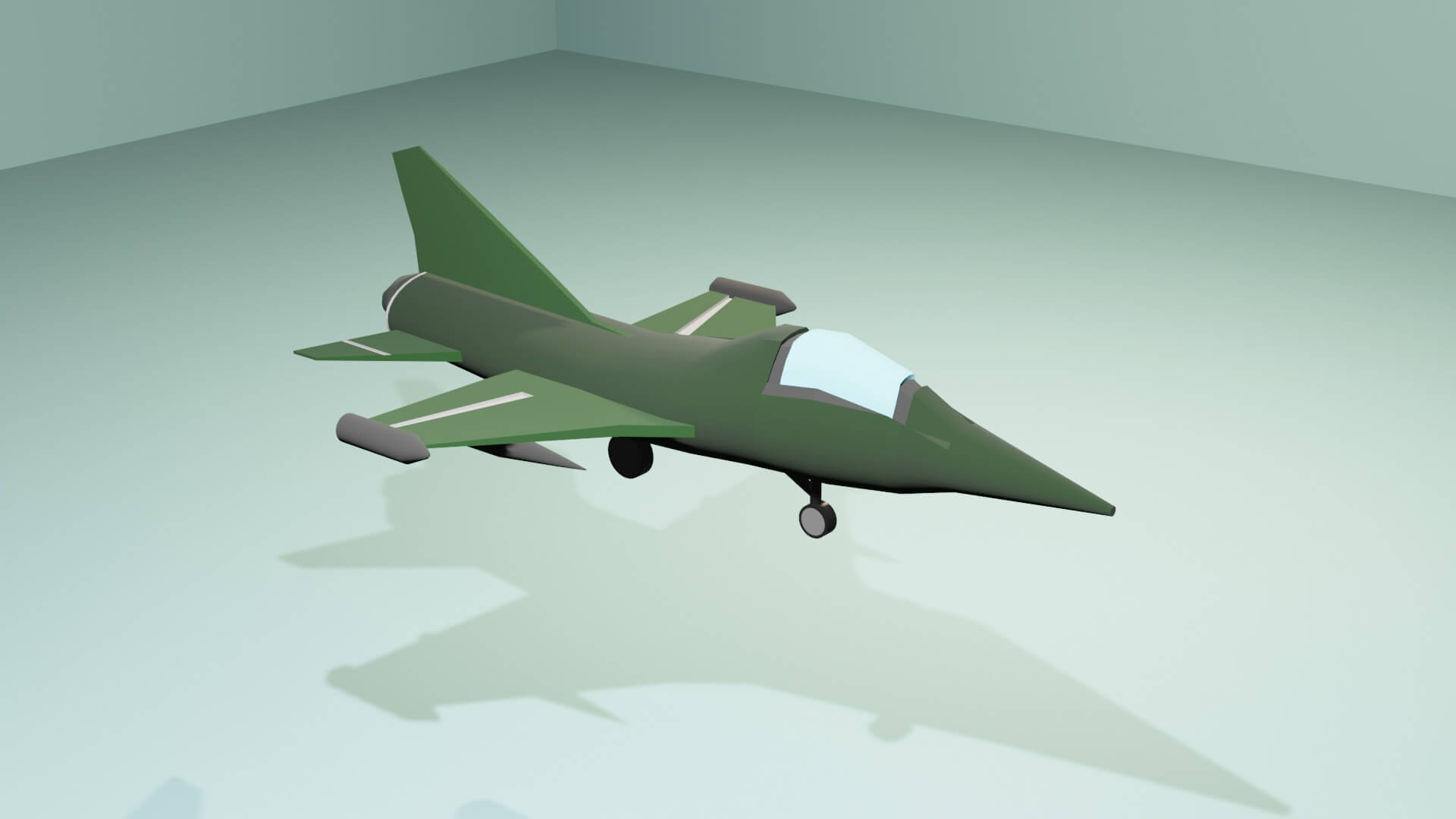 Military Airplane - 3D Model by jochufdez
