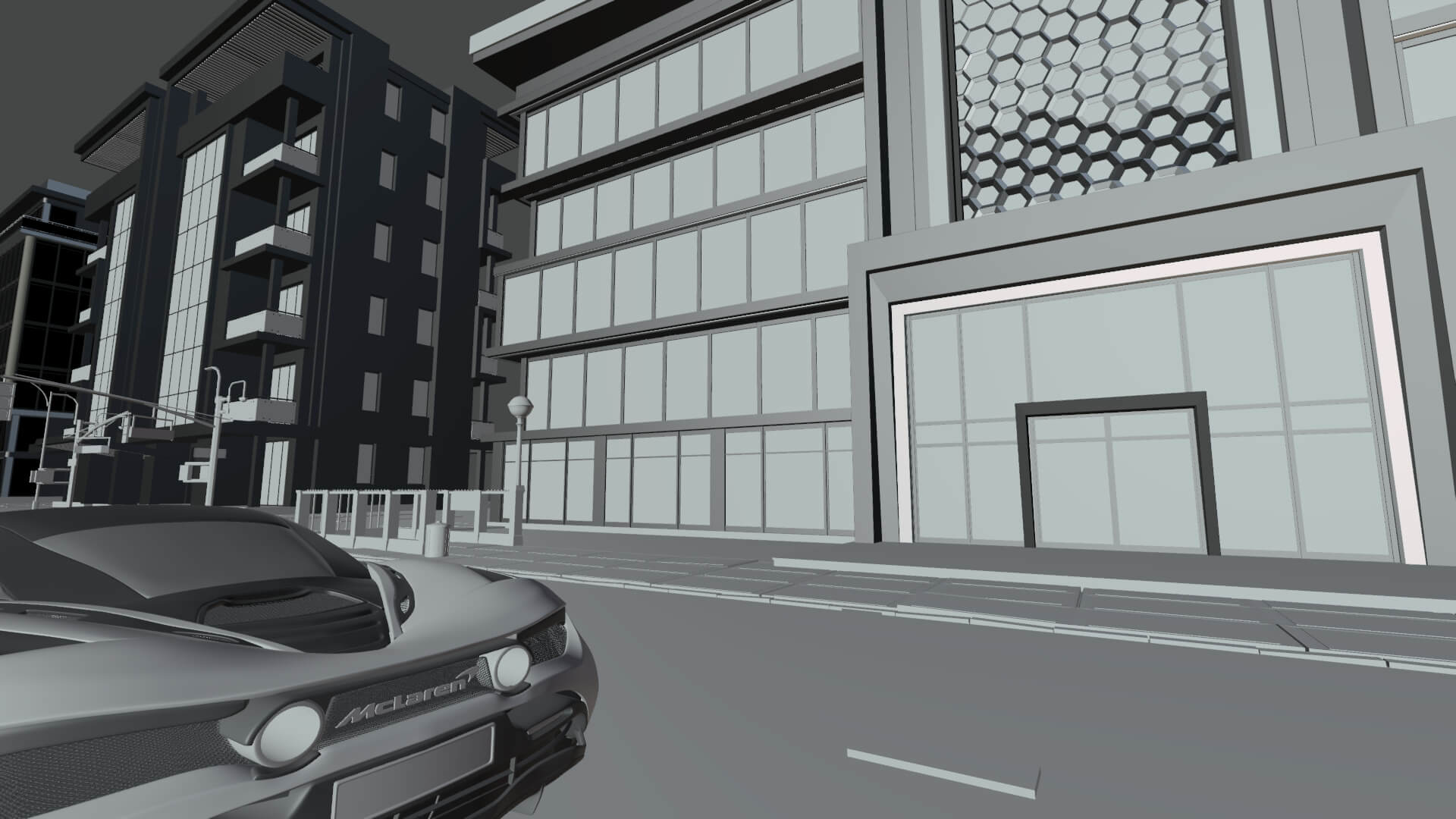 Central Business City - 3D Model by johntrek