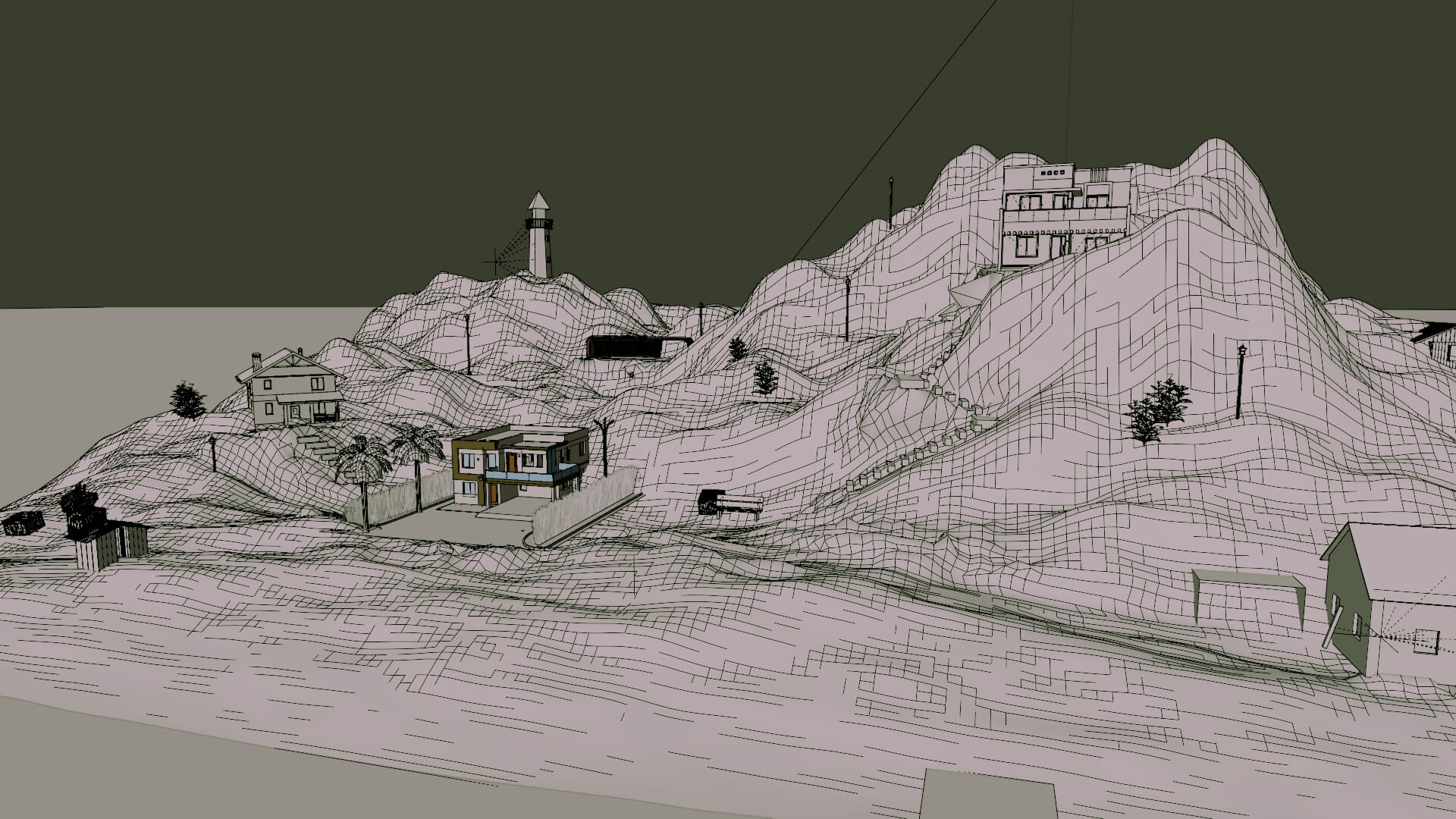 Isolated Island - 3D Model by johntrek
