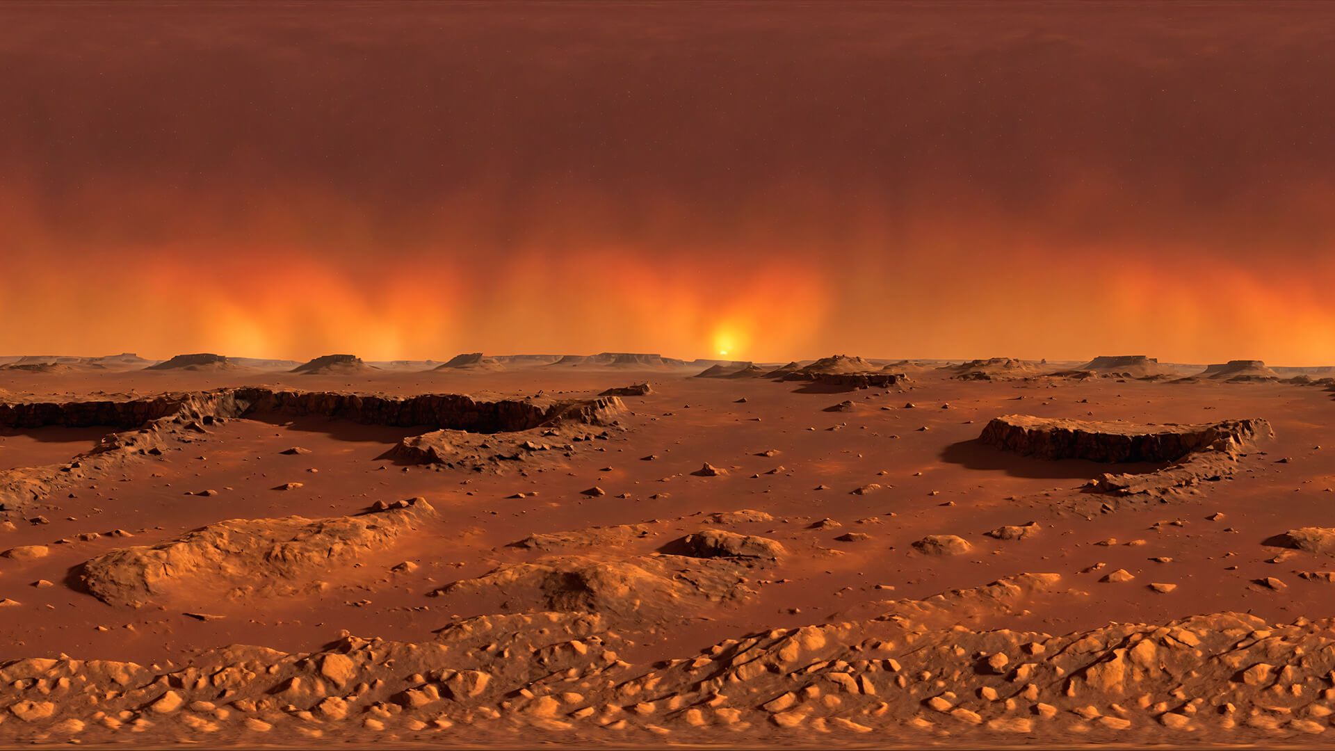 48 HDRI Mars Landscape Panoramas - HDR Image by Johny1981