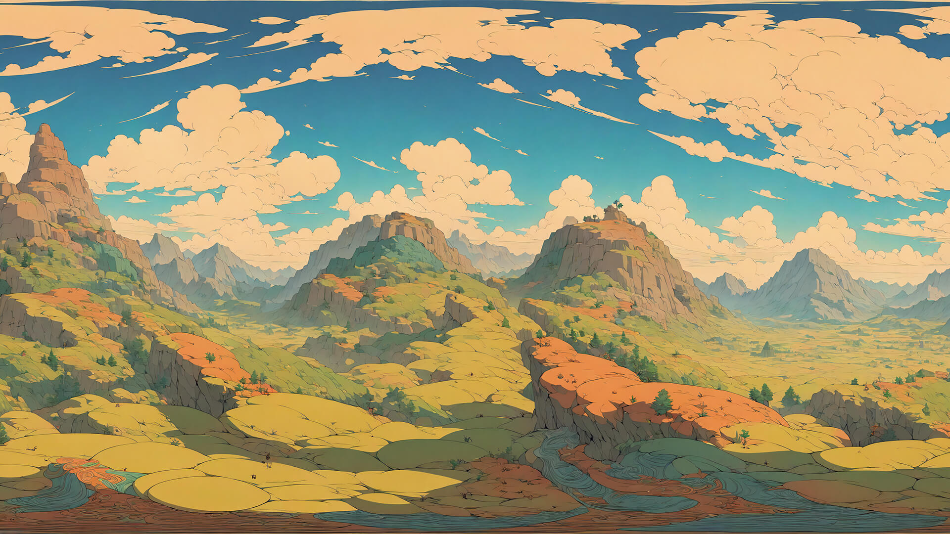 50 HDRI Anime Panoramas - HDR Image by Johny1981