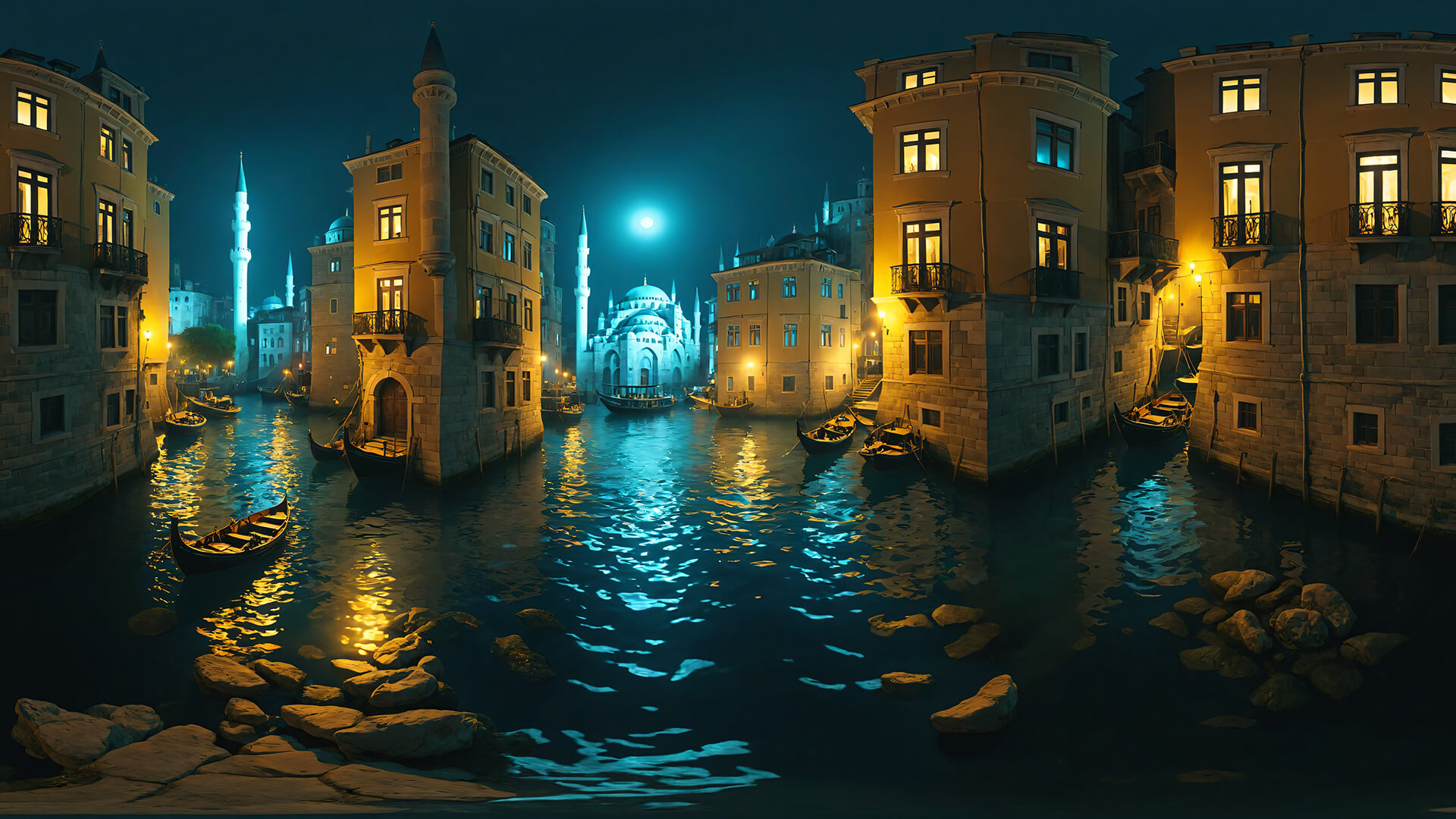 50 HDRI Medieval Istanbul Panoramic Backgrounds - HDR Image by Johny1981