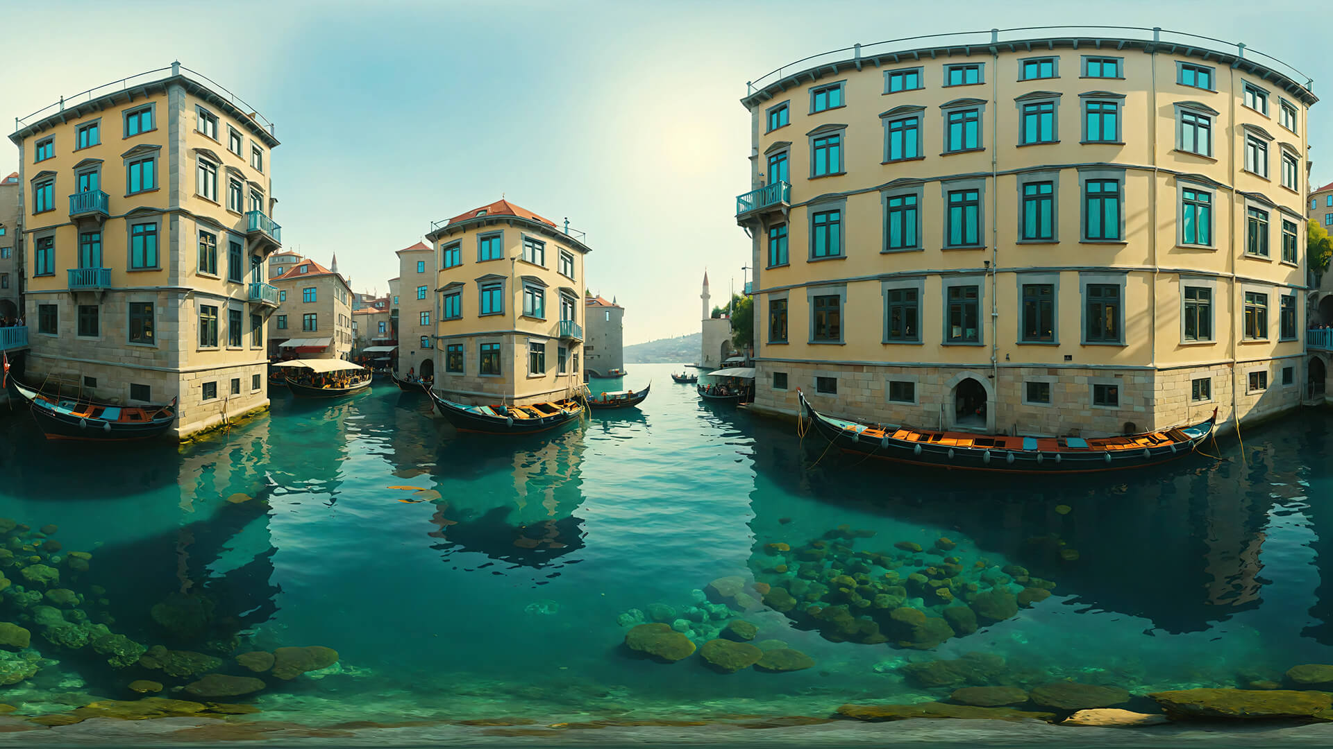 50 HDRI Medieval Istanbul Panoramic Backgrounds - HDR Image by Johny1981