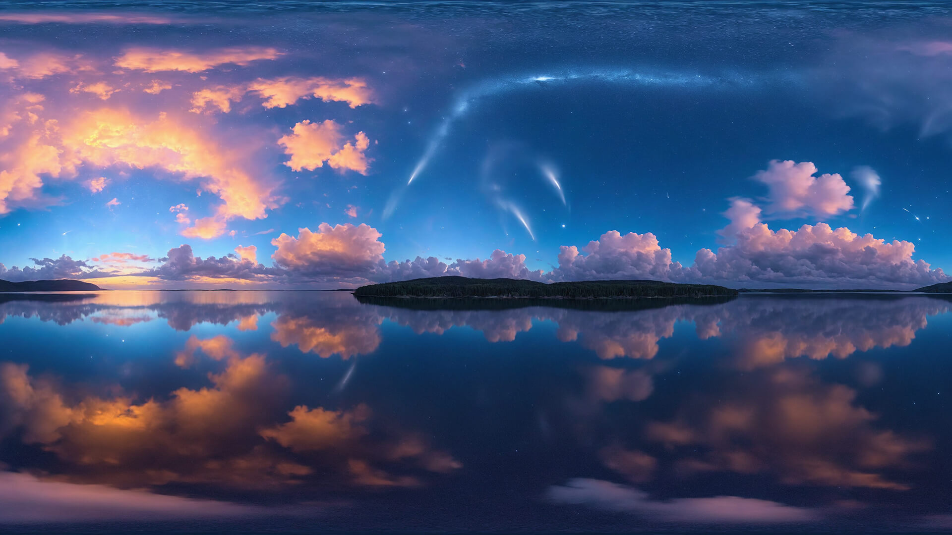 50 HDRI Night Skies Panoramas - HDR Image by Johny1981