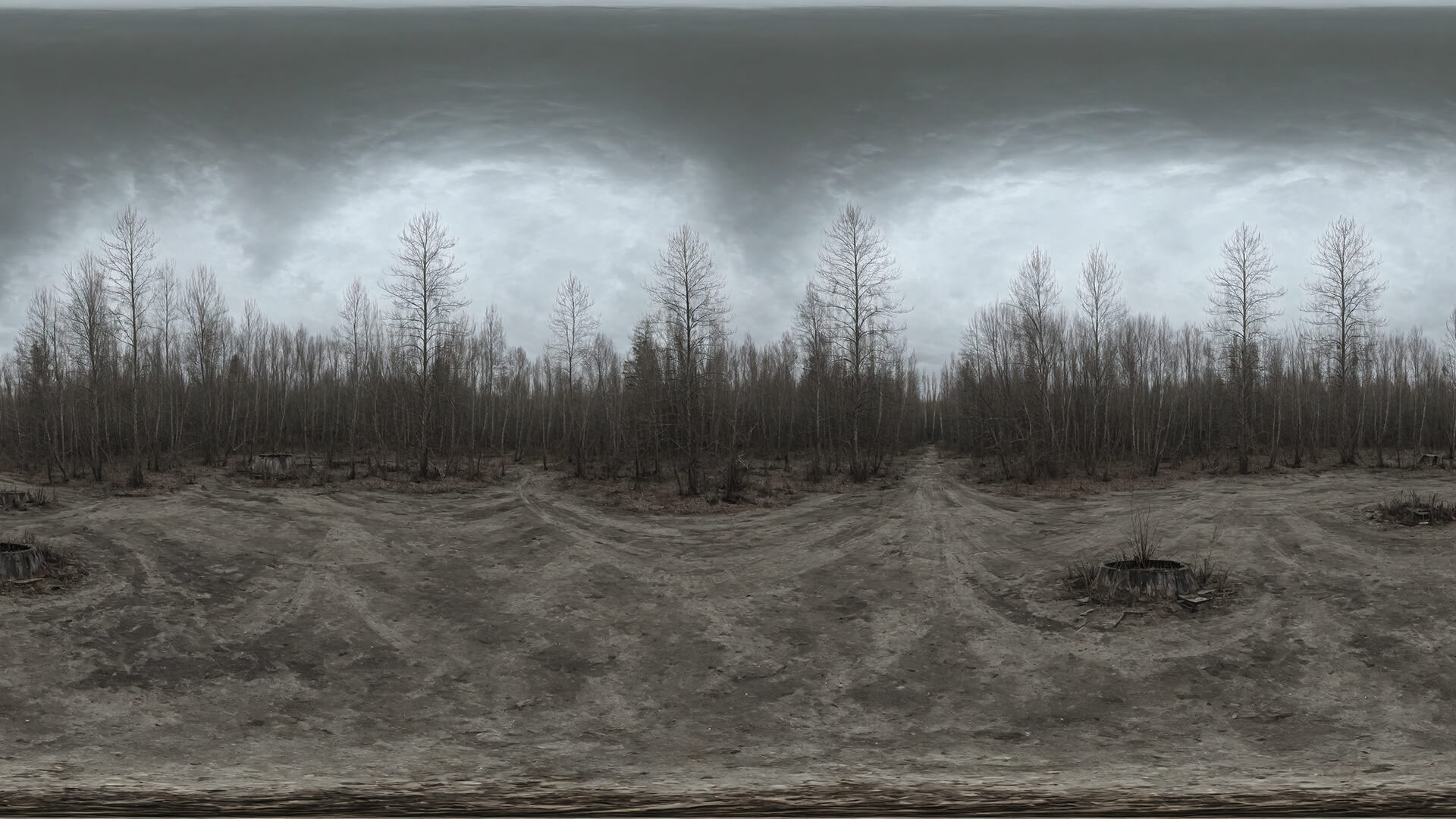 50 HDRI Soviet Post Apocalyptic Skyboxes - HDR Image by Johny1981