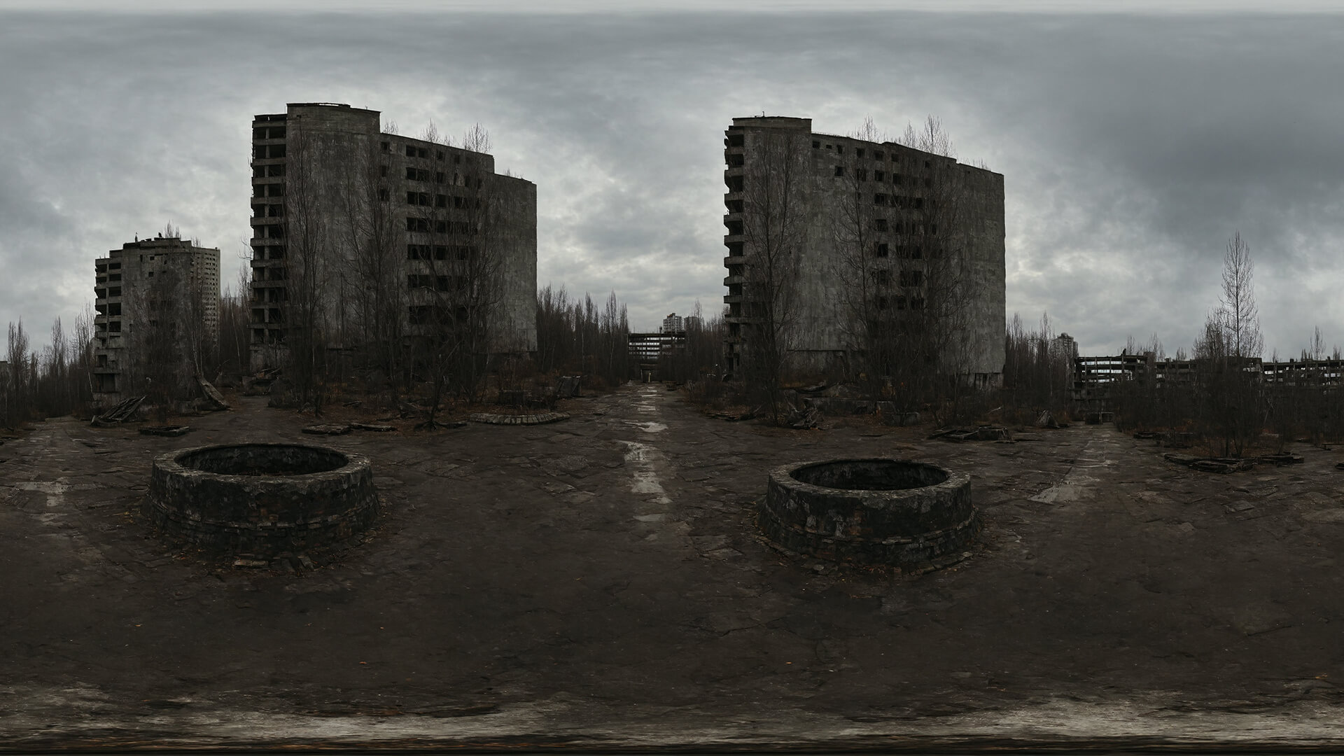 50 HDRI Soviet Post Apocalyptic Skyboxes - HDR Image by Johny1981