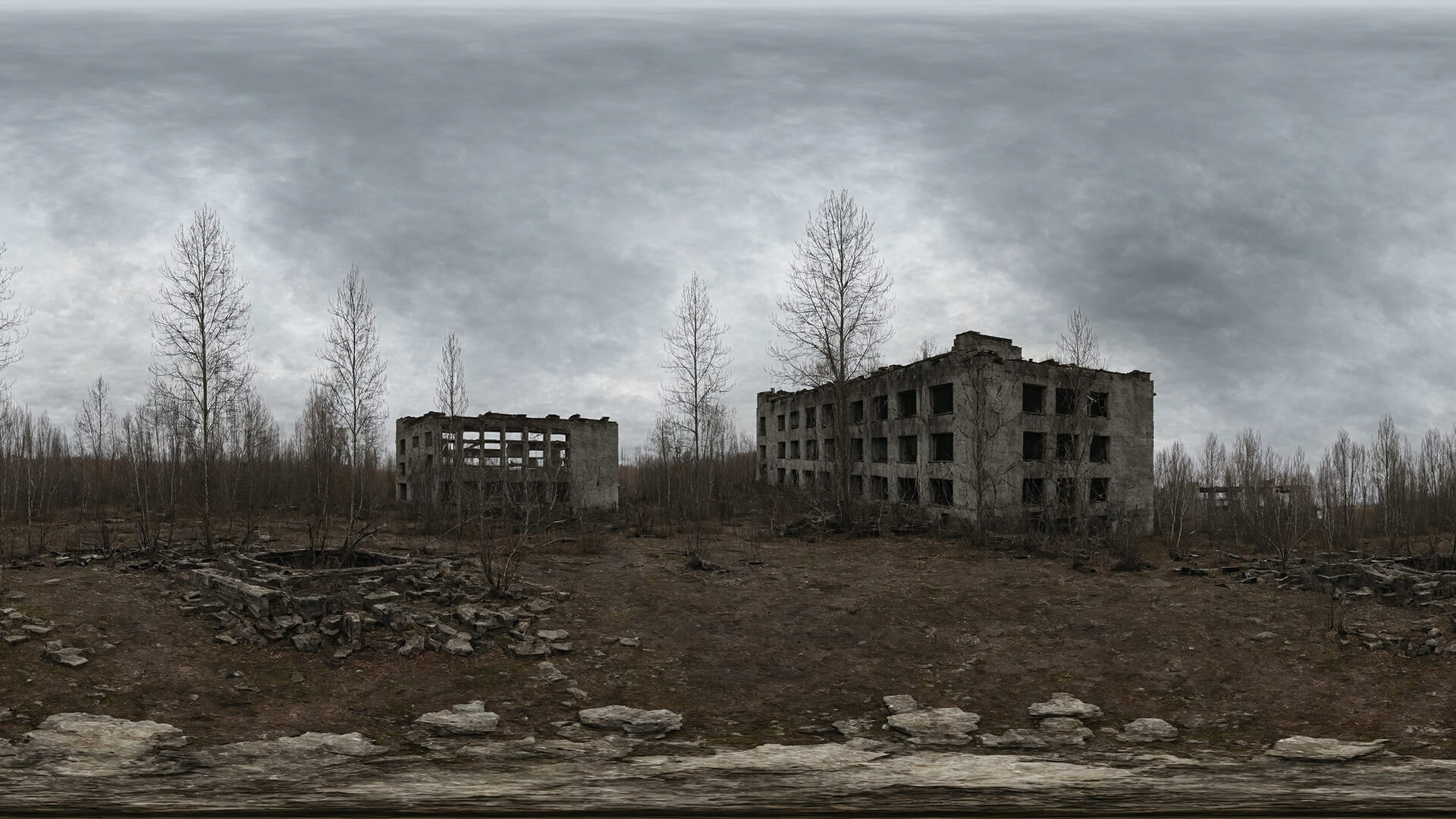 50 HDRI Soviet Post Apocalyptic Skyboxes - HDR Image by Johny1981