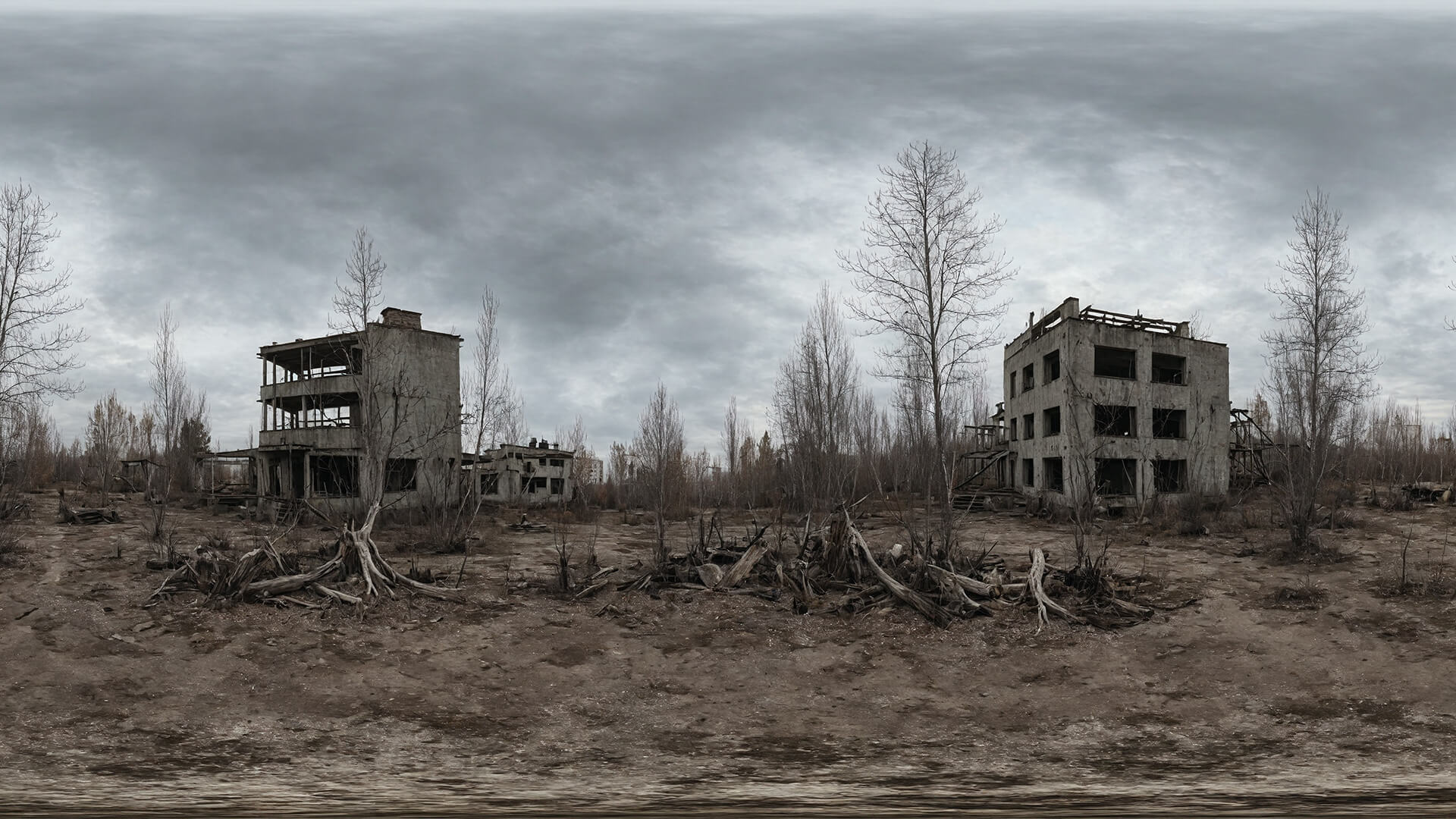 50 HDRI Soviet Post Apocalyptic Skyboxes - HDR Image by Johny1981
