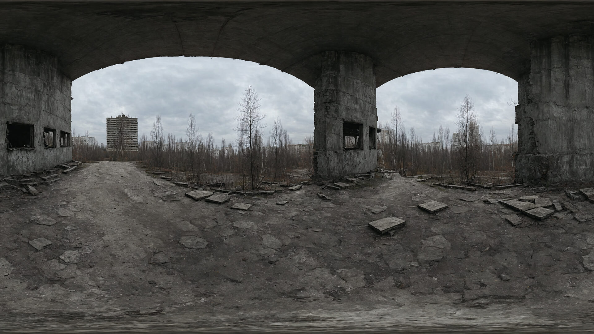 50 HDRI Soviet Post Apocalyptic Skyboxes - HDR Image by Johny1981