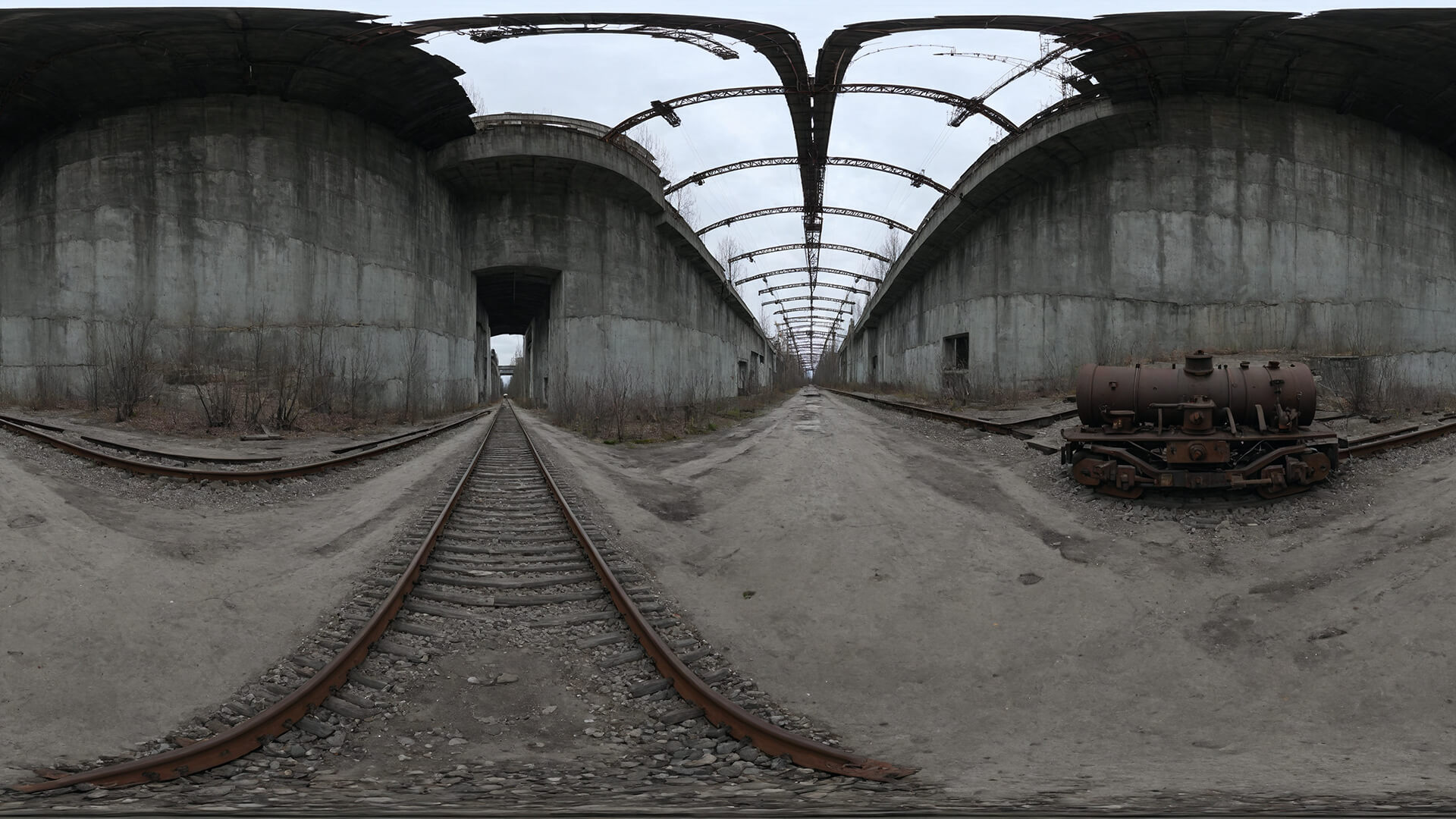 50 HDRI Soviet Post Apocalyptic Skyboxes - HDR Image by Johny1981