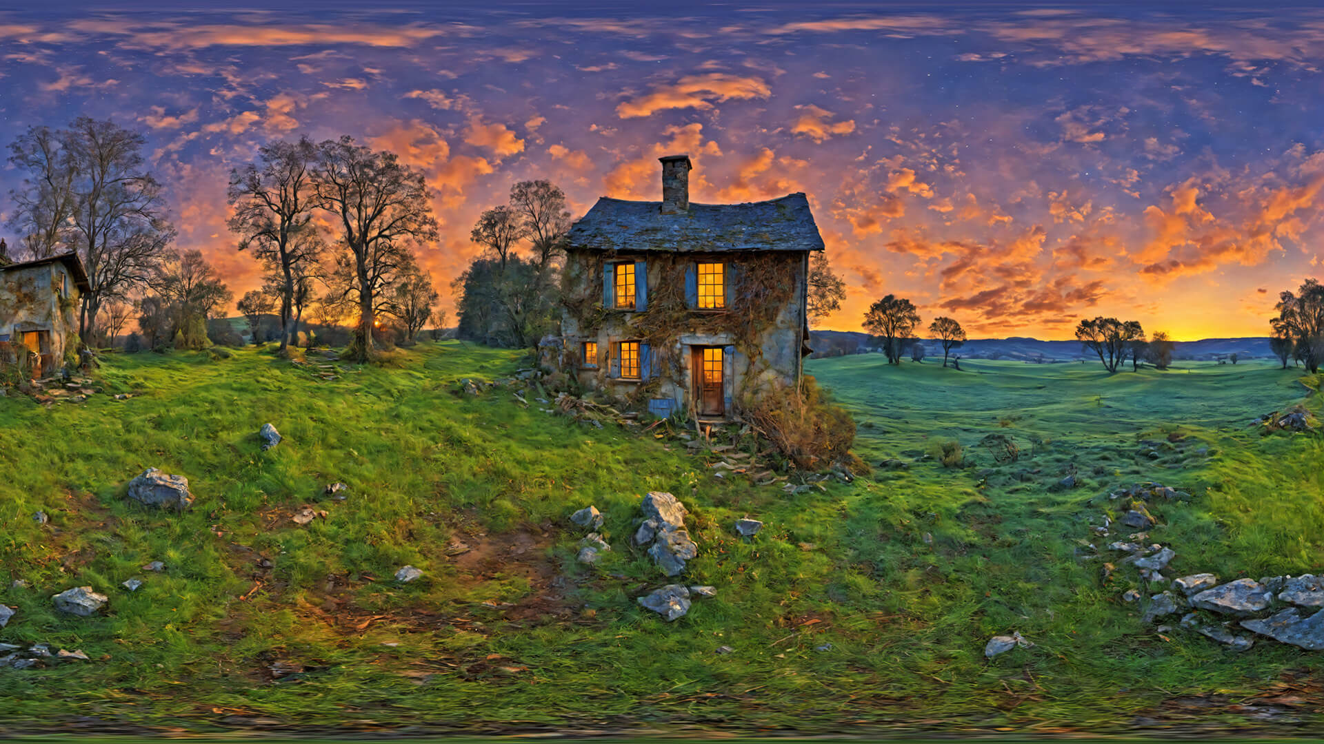 53 HDRI Artistic Digital Painting Panoramas - HDR Image by Johny1981