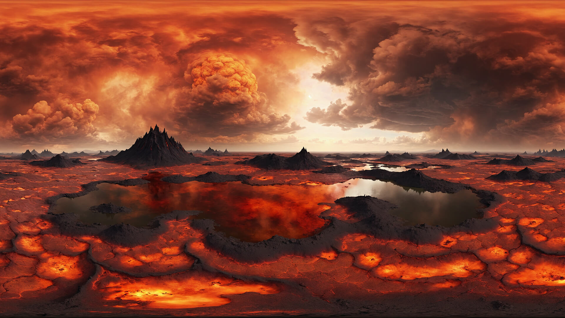 53 HDRI Lava World Panoramas - HDR Image by Johny1981