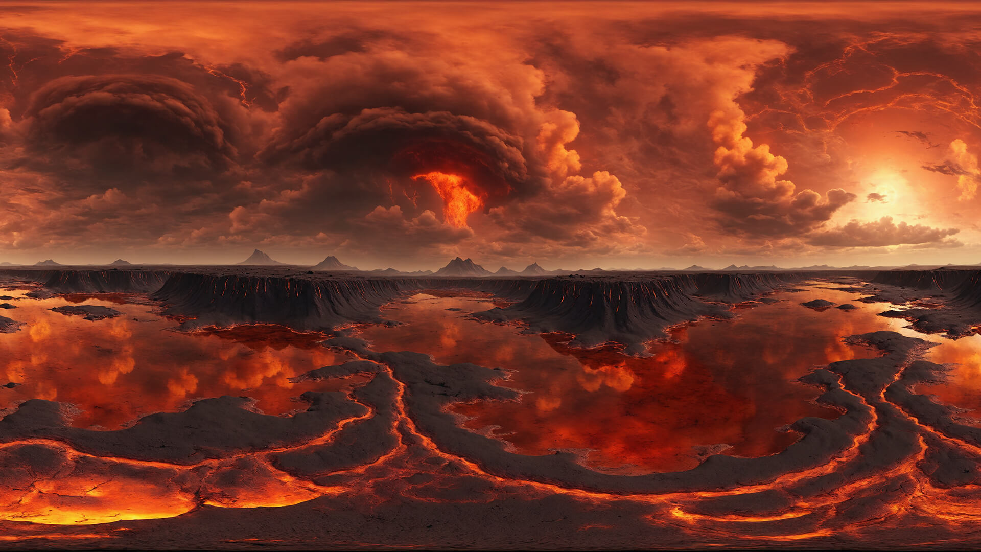 53 HDRI Lava World Panoramas - HDR Image by Johny1981