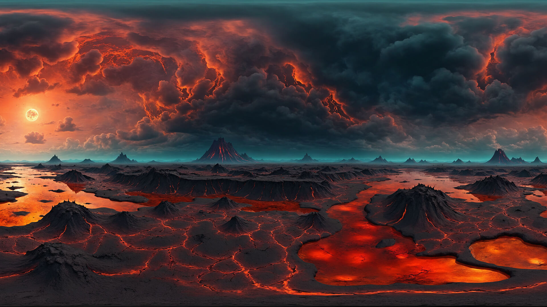 53 HDRI Lava World Panoramas - HDR Image by Johny1981
