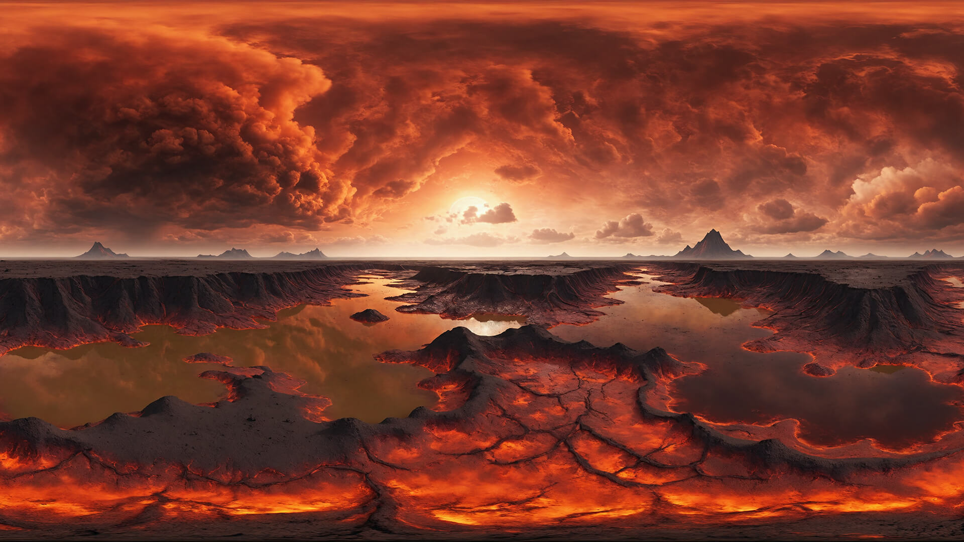 53 HDRI Lava World Panoramas - HDR Image by Johny1981