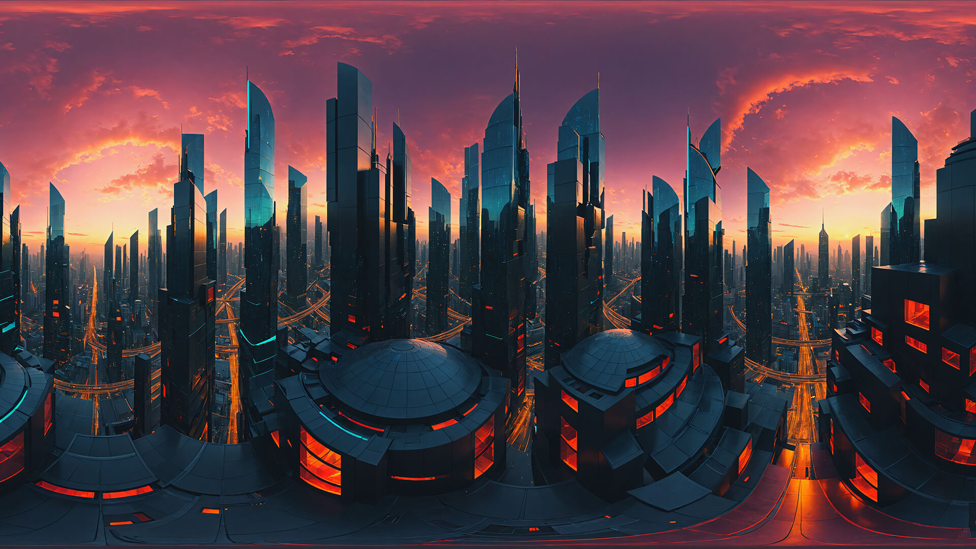 54 HDRI Cityscape Skyboxes Vol.2 - HDR Image by Johny1981