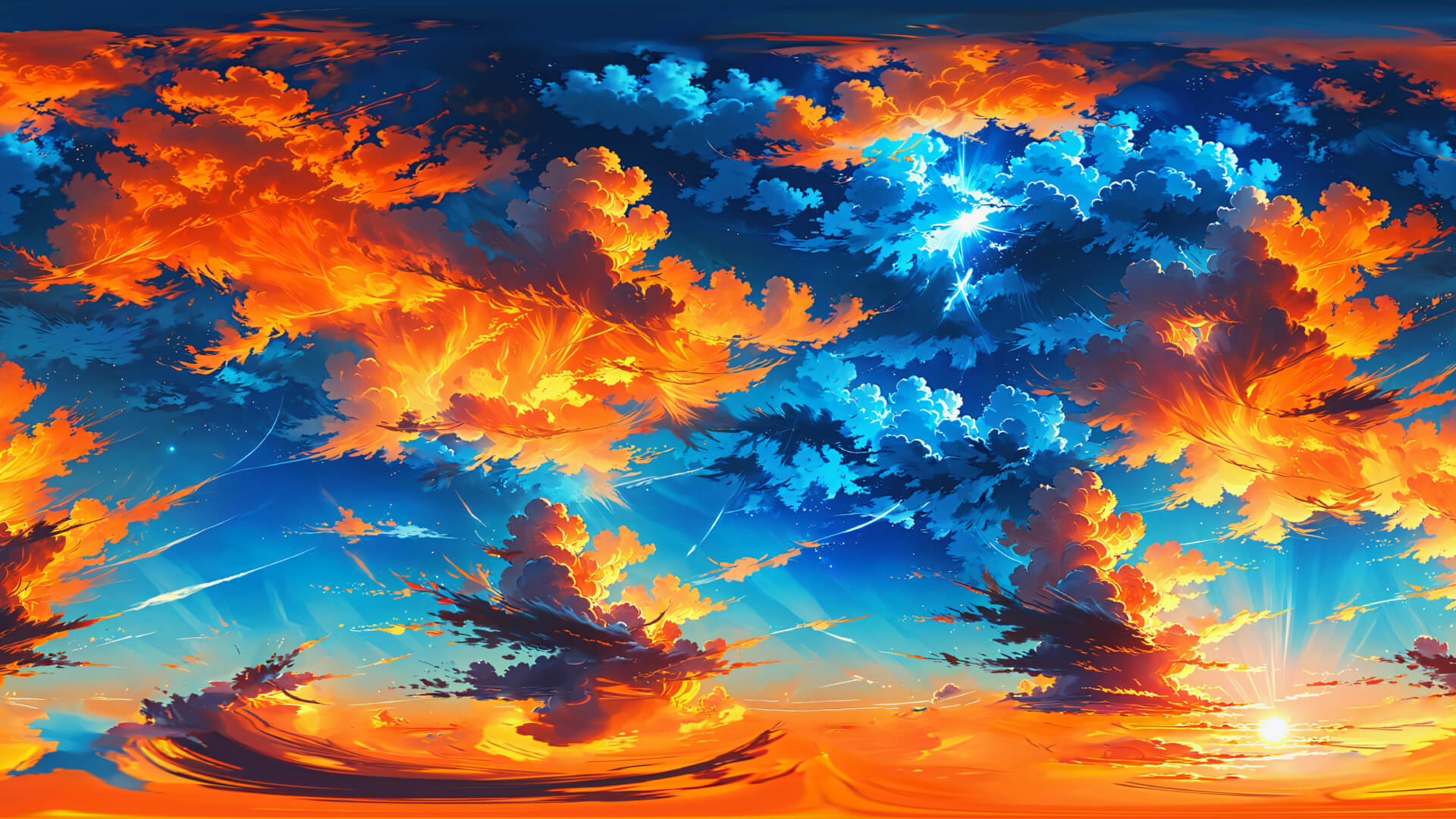 55 HDRI Cartoon Pure Skies - HDR Image by Johny1981