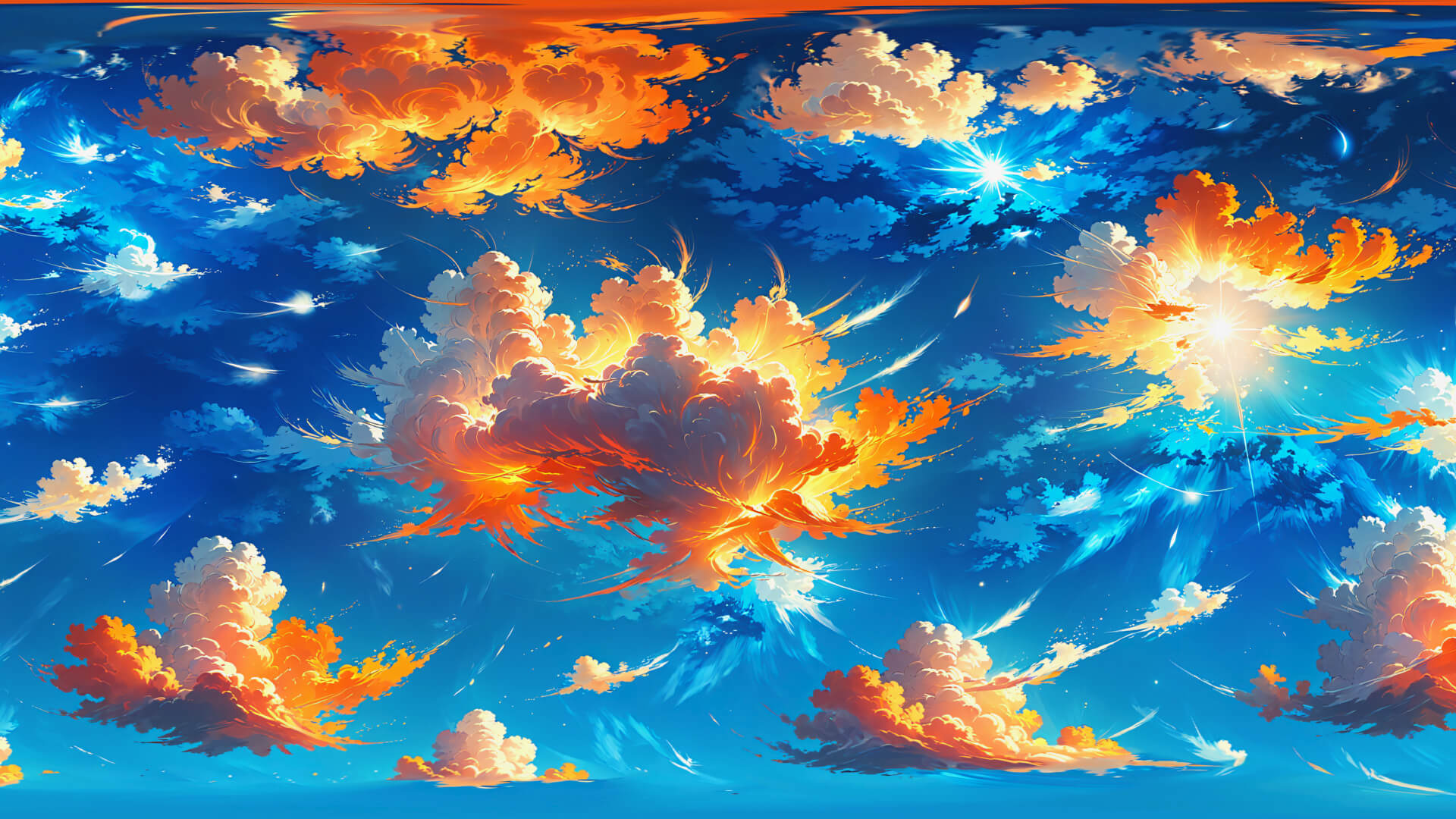 55 HDRI Cartoon Pure Skies - HDR Image by Johny1981