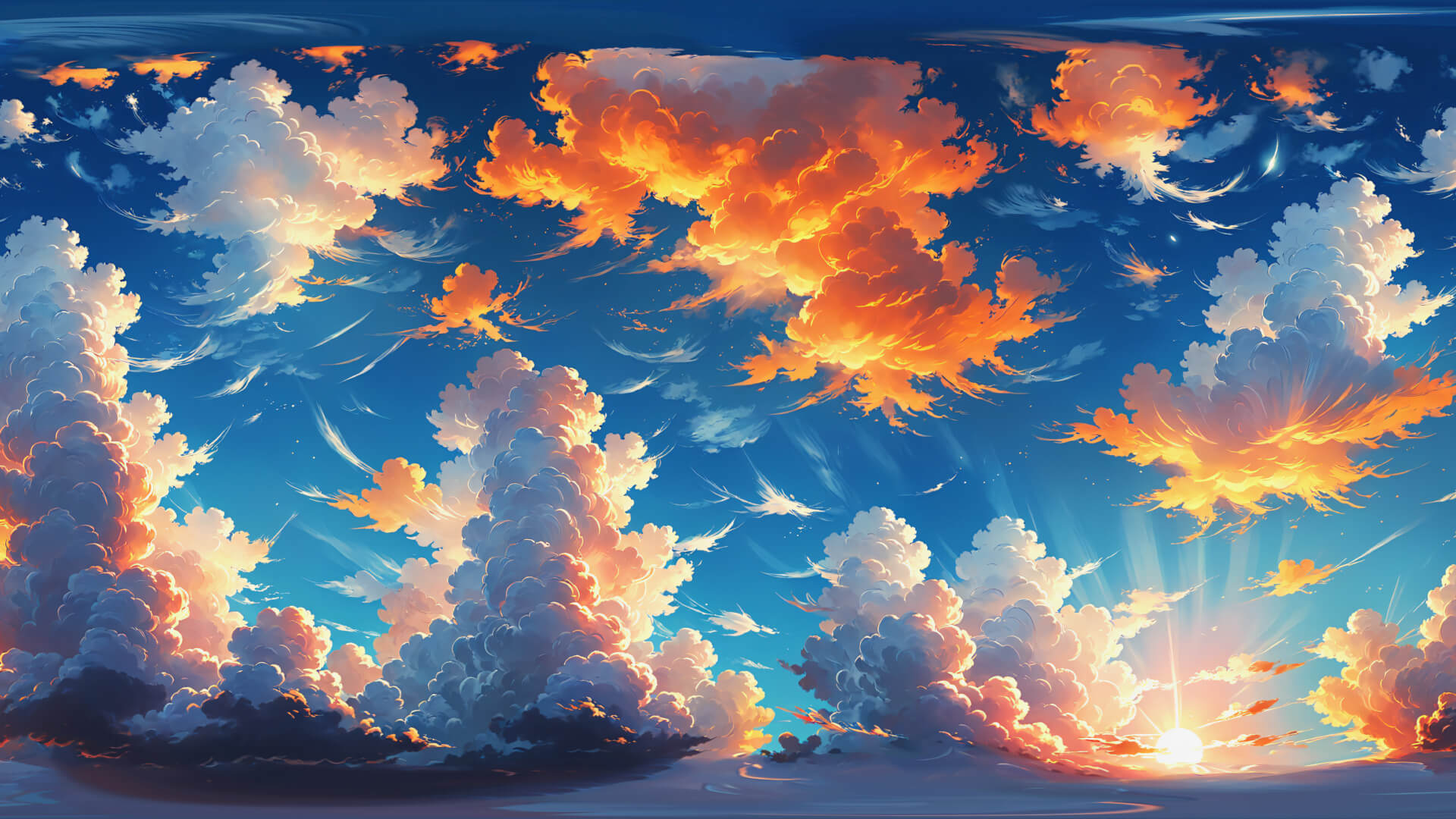 55 HDRI Cartoon Pure Skies - HDR Image by Johny1981