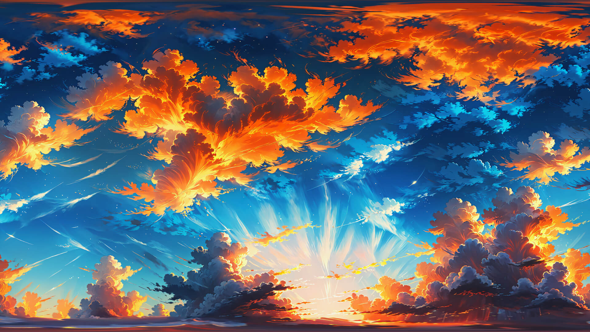 55 HDRI Cartoon Pure Skies - HDR Image by Johny1981