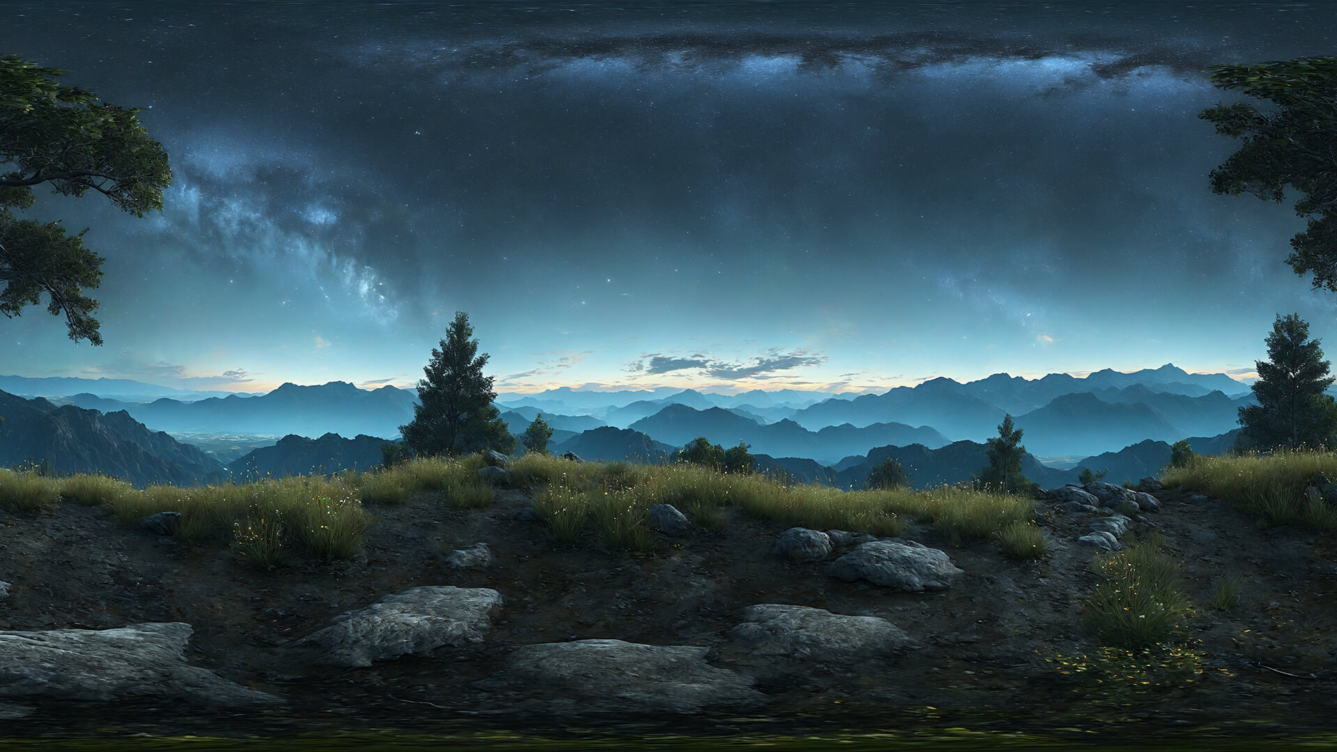 57 HDRI Night Time Panorama Skyboxes - HDR Image by Johny1981