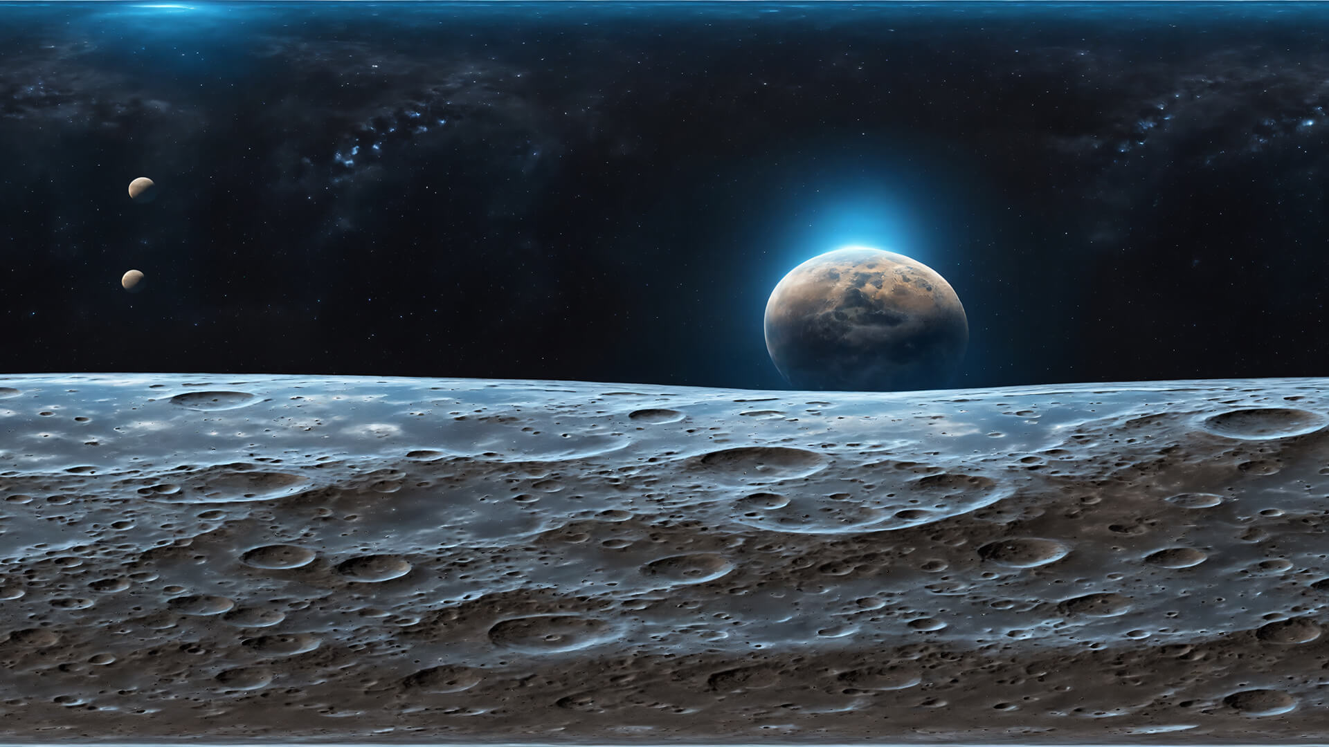 60 HDRI Alien Moons Skyboxes - HDR Image by Johny1981