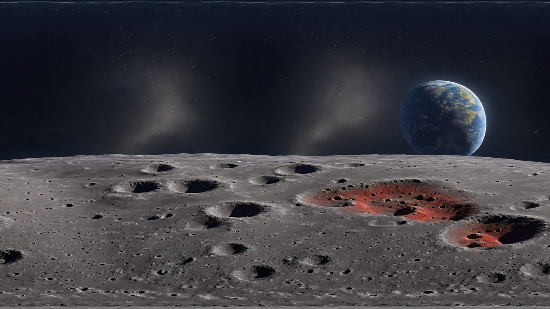 60 HDRI Alien Moons Skyboxes - HDR Image by Johny1981