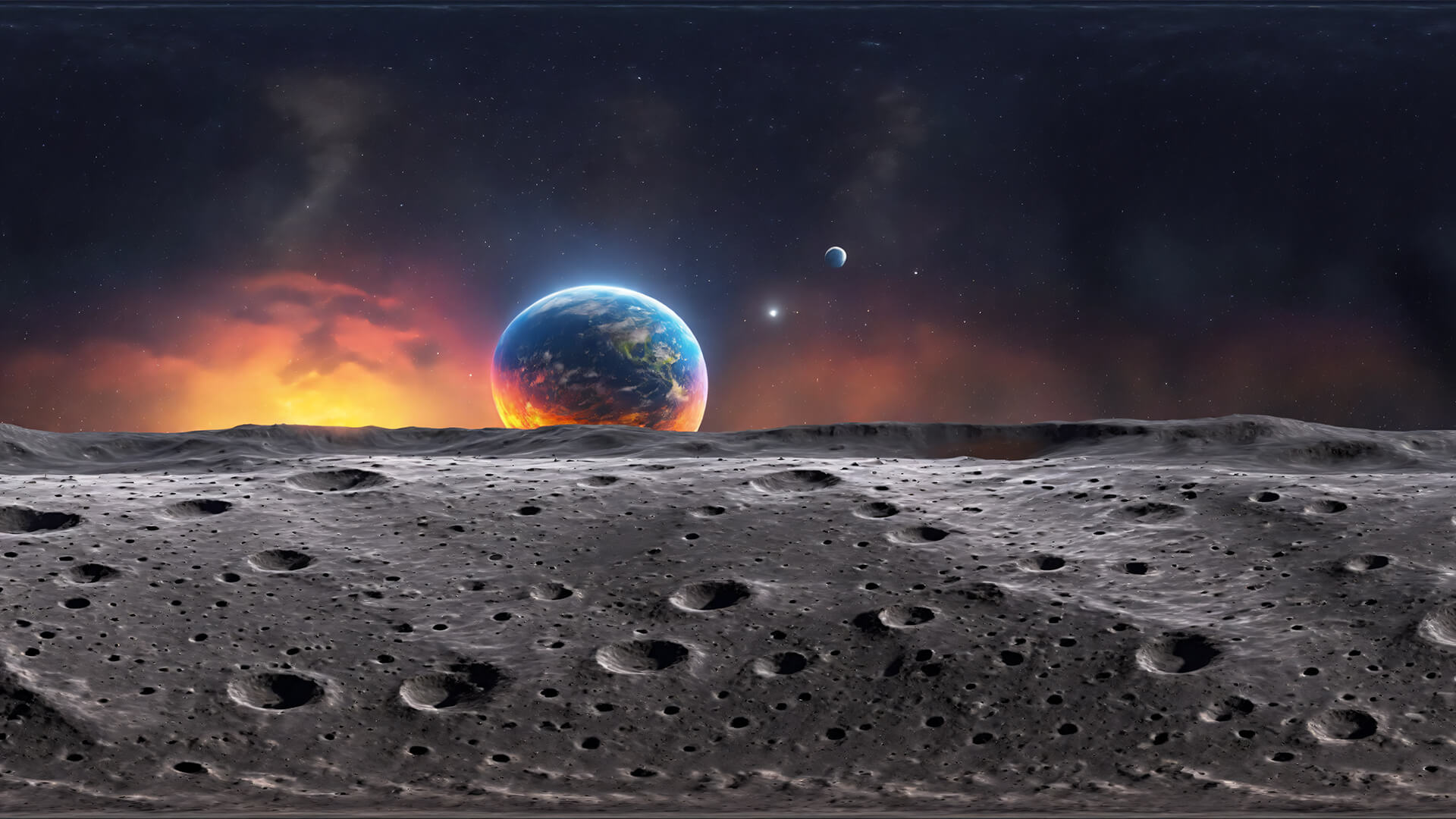 60 HDRI Alien Moons Skyboxes - HDR Image by Johny1981