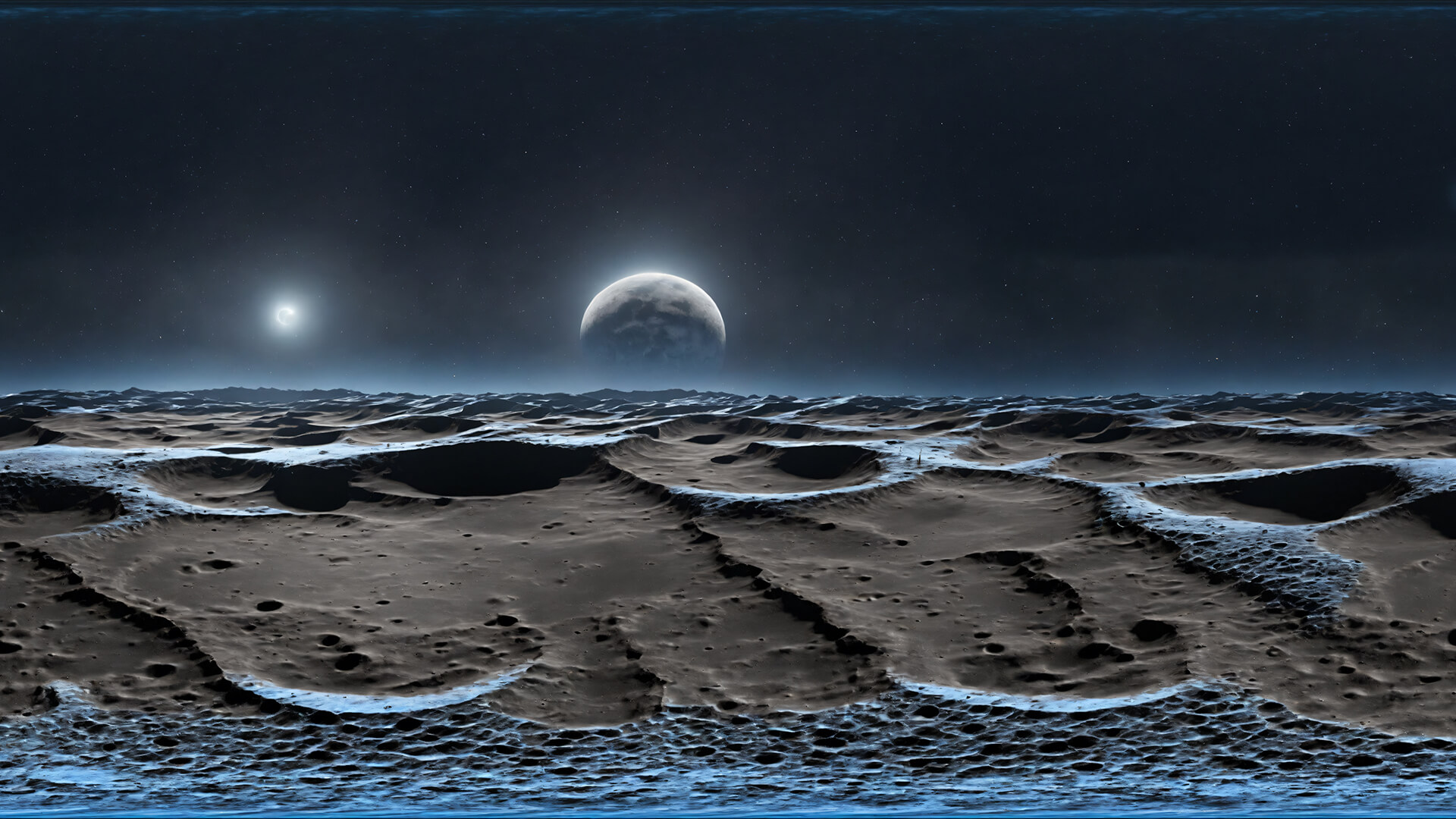 60 HDRI Alien Moons Skyboxes - HDR Image by Johny1981