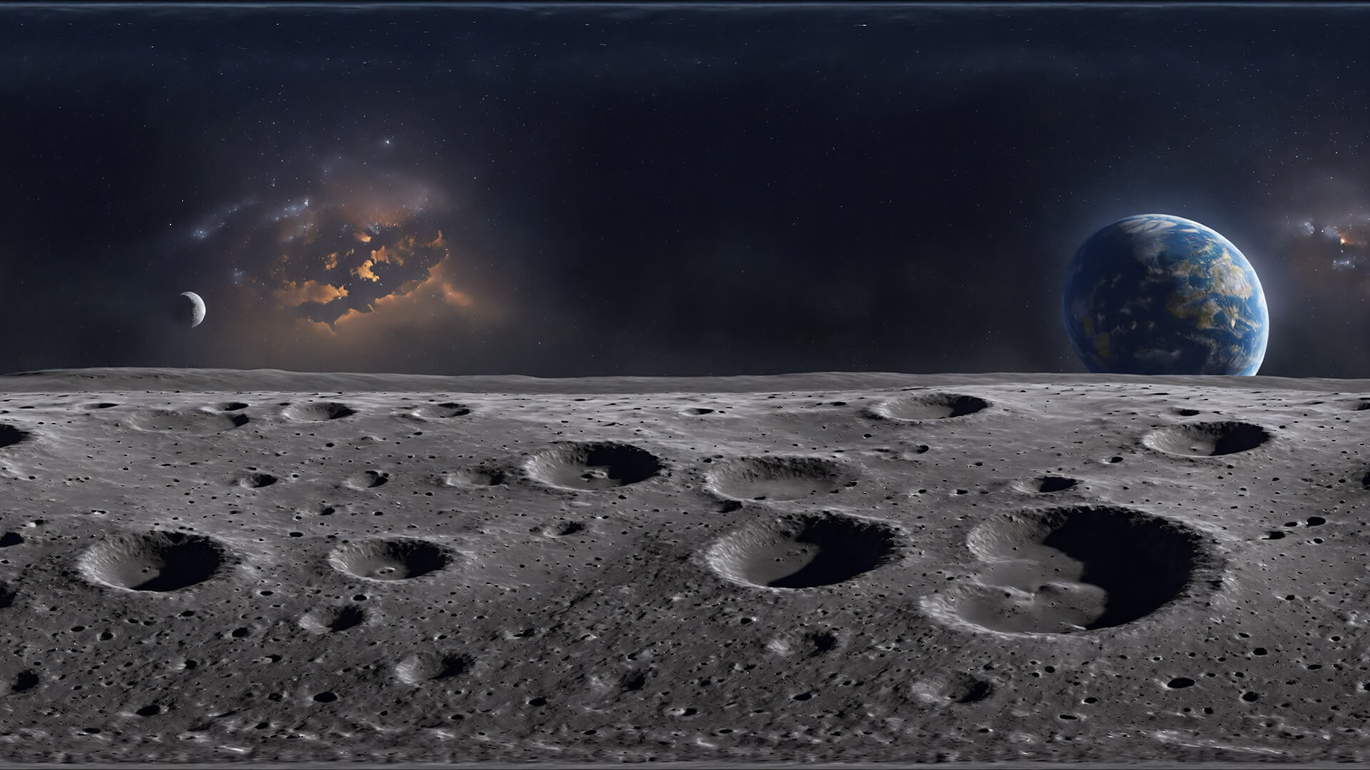 60 HDRI Alien Moons Skyboxes - HDR Image by Johny1981