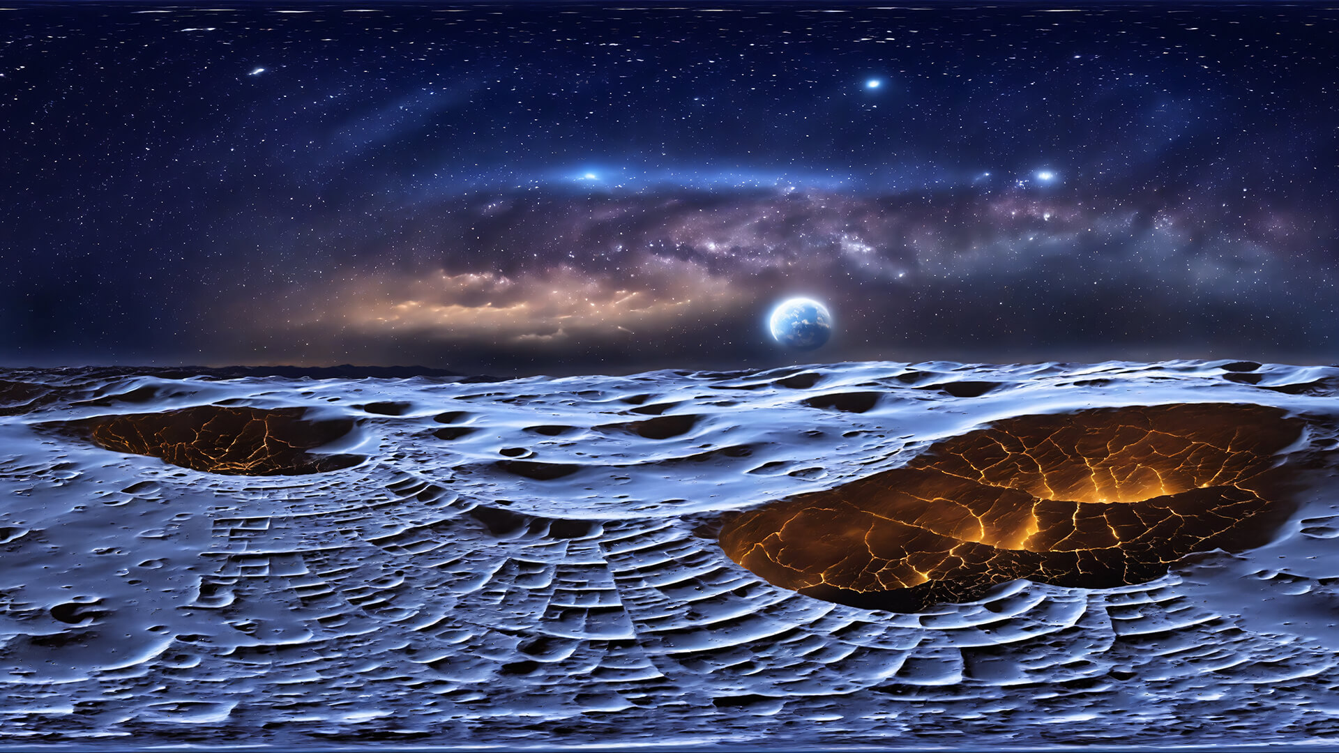 60 HDRI Alien Moons Skyboxes - HDR Image by Johny1981