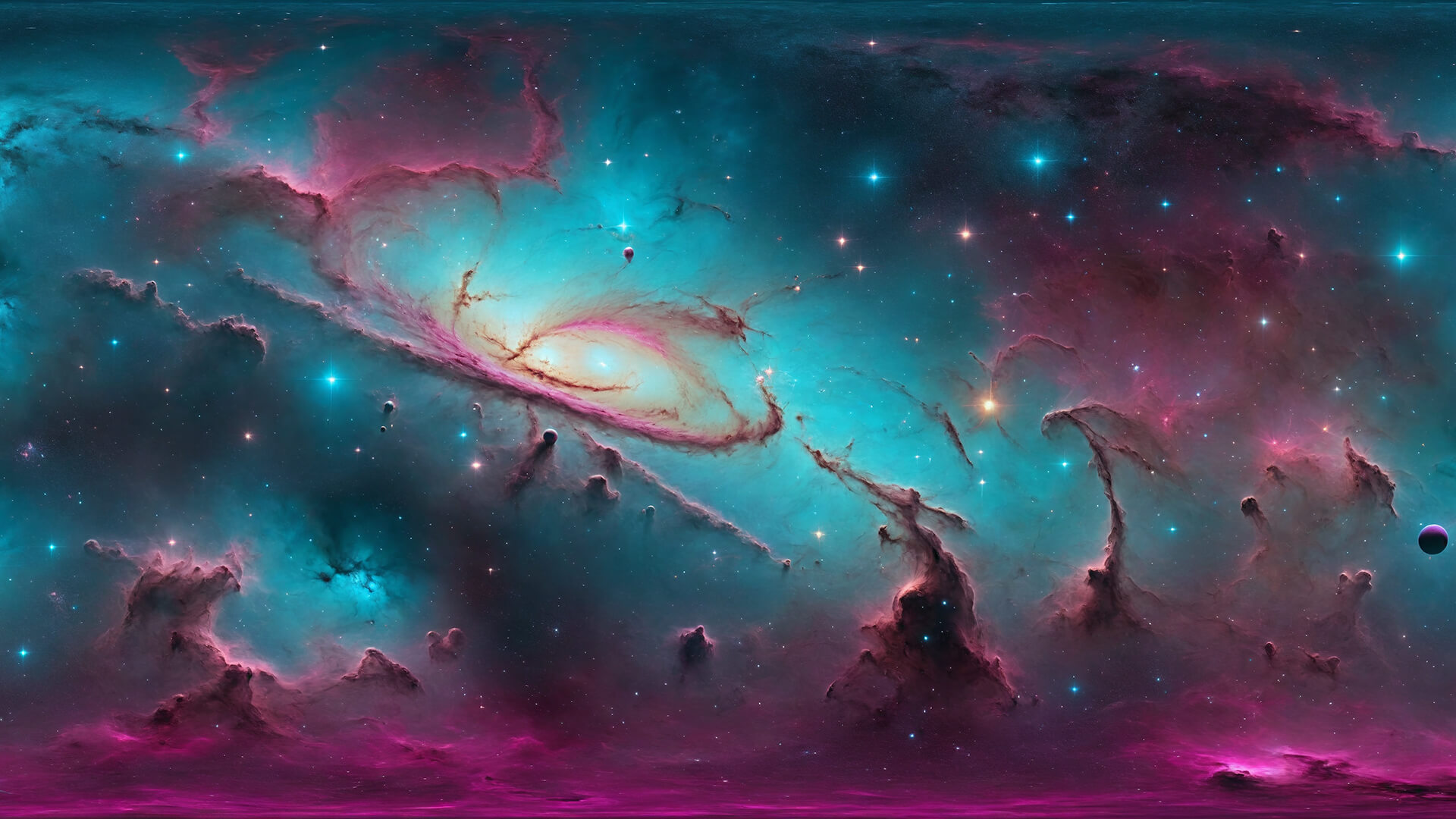 63 HDRI Cosmos Skyboxes - HDR Image by Johny1981