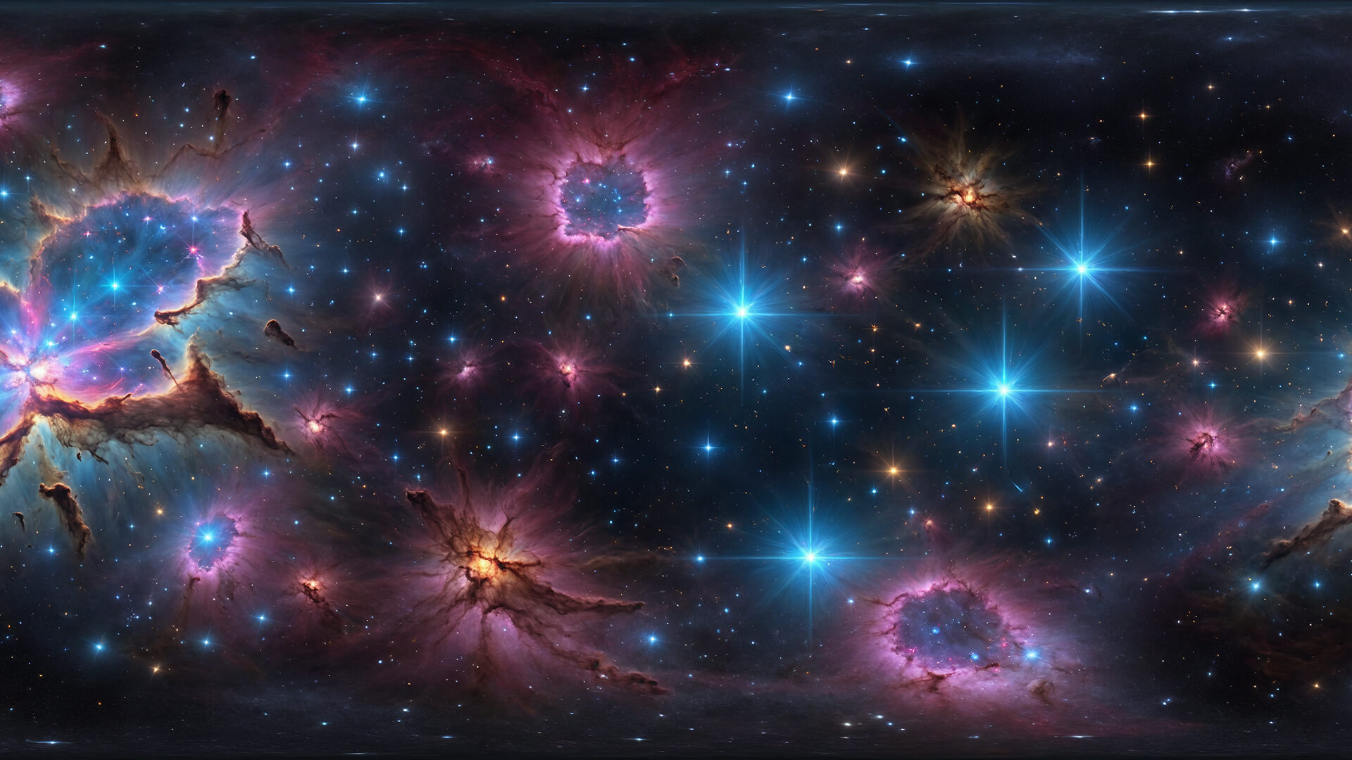 63 HDRI Cosmos Skyboxes - HDR Image by Johny1981