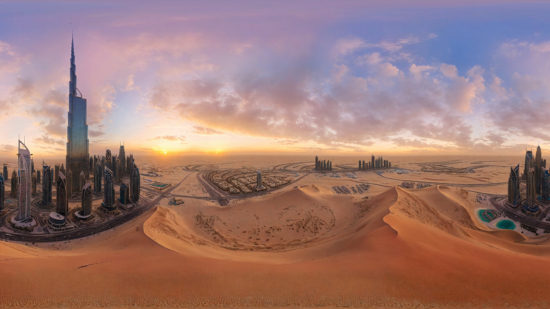 69 HDRI Modern Cityscape Panorama Skyboxes - HDR Image by Johny1981