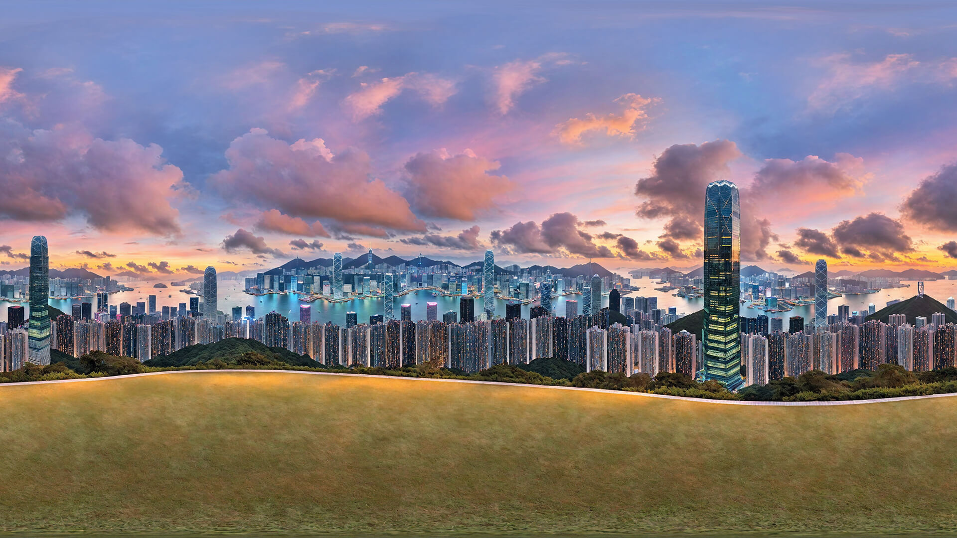 69 HDRI Modern Cityscape Panorama Skyboxes - HDR Image by Johny1981