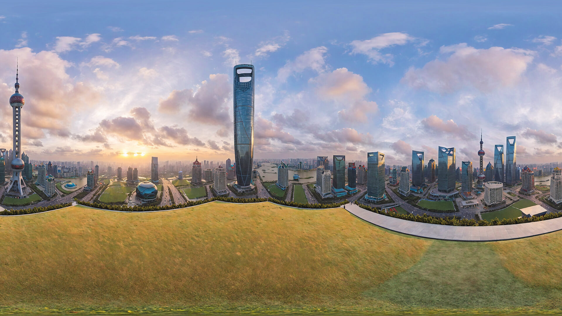 69 HDRI Modern Cityscape Panorama Skyboxes - HDR Image by Johny1981