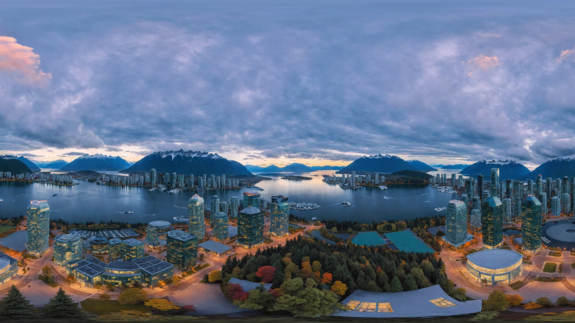 69 HDRI Modern Cityscape Panorama Skyboxes - HDR Image by Johny1981