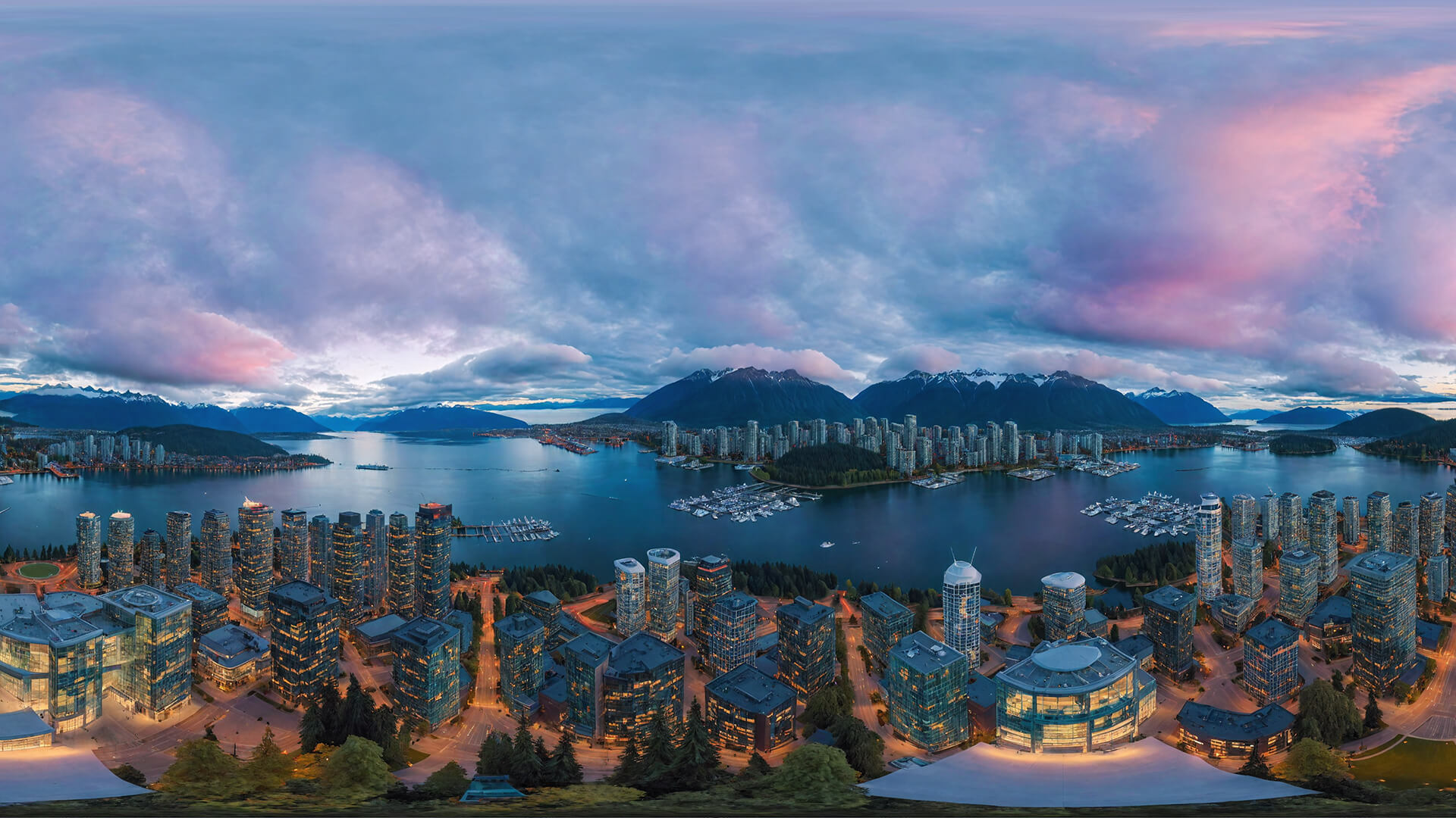 69 HDRI Modern Cityscape Panorama Skyboxes - HDR Image by Johny1981