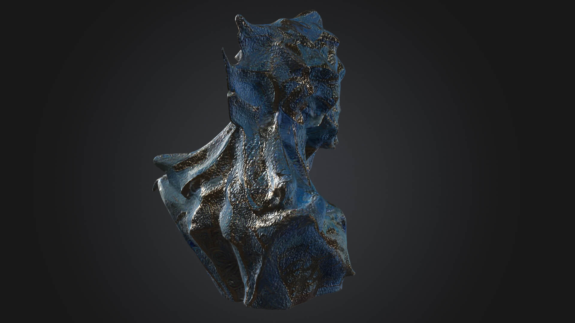 Demon Statue 22 - 3D Model by Johny1981