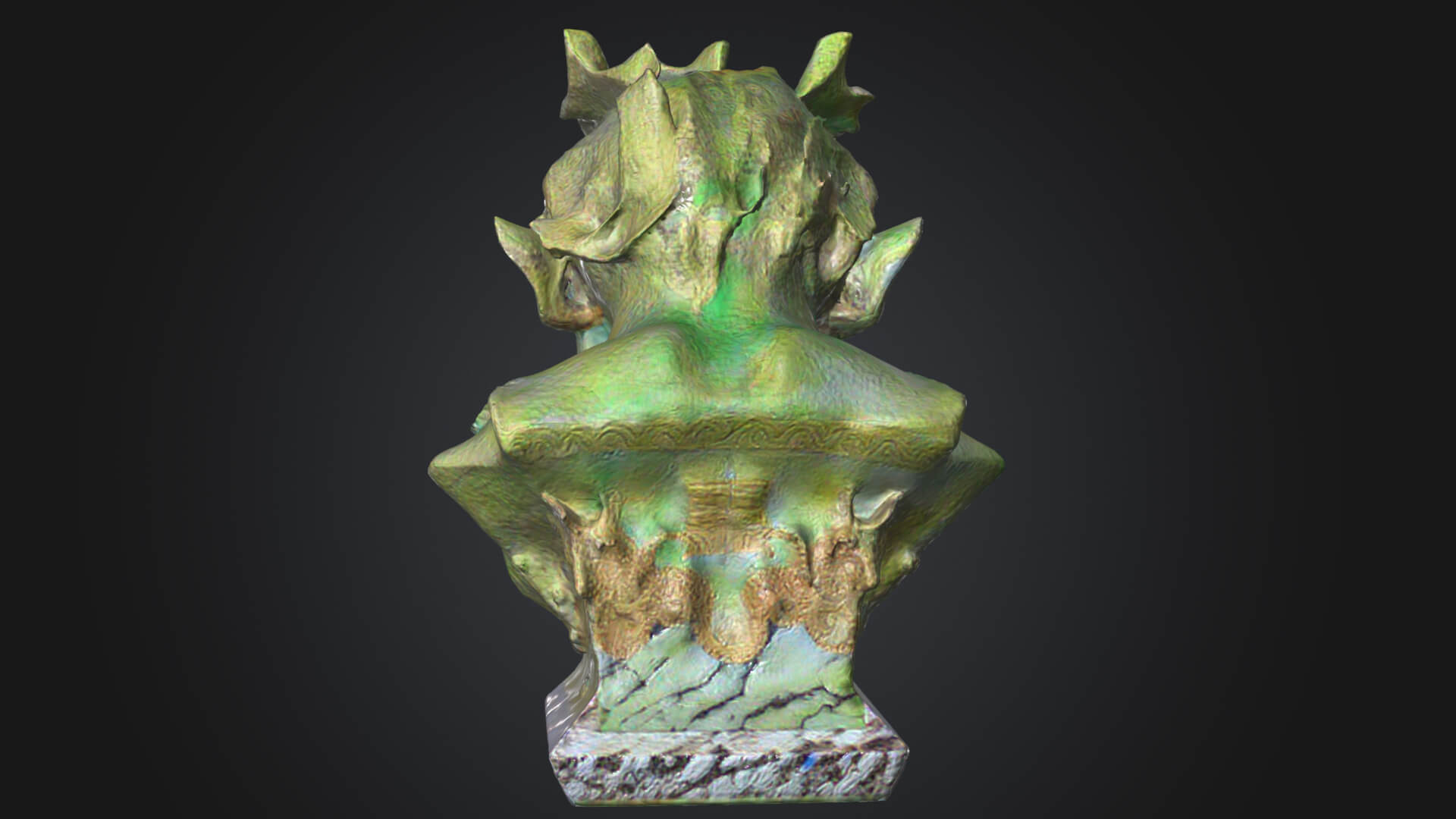 Demon Statue 6 - 3D Model by Johny1981