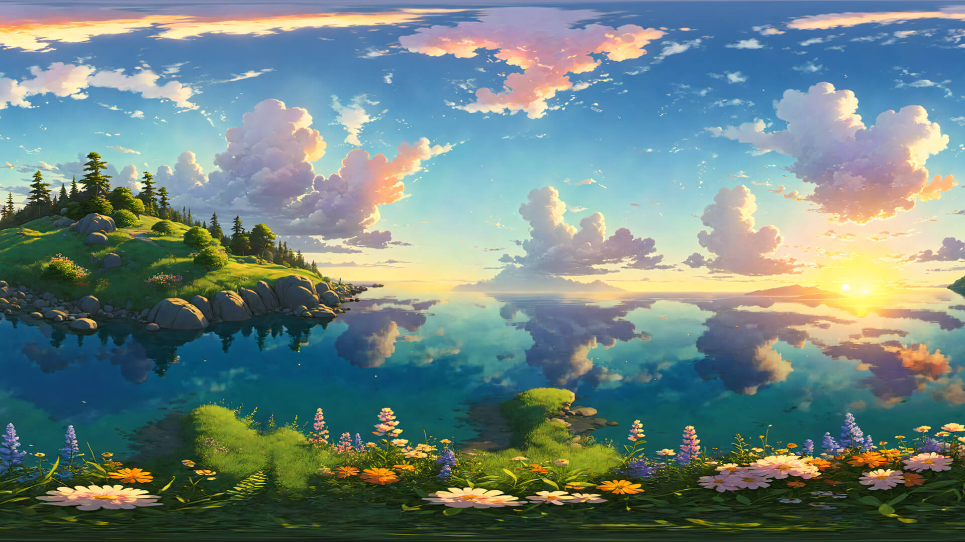 HDRI Cartoon Panoramas 3D Render, Digital Art by Johny1981