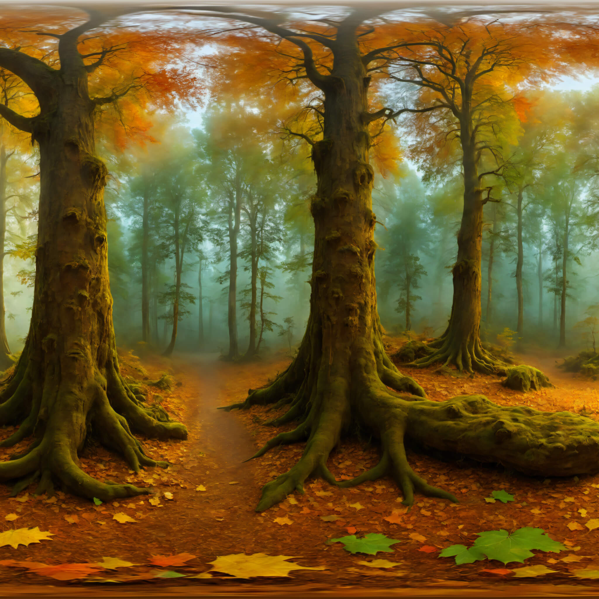HDRI Forest Panoramas 3D Render, Digital Art by Johny1981