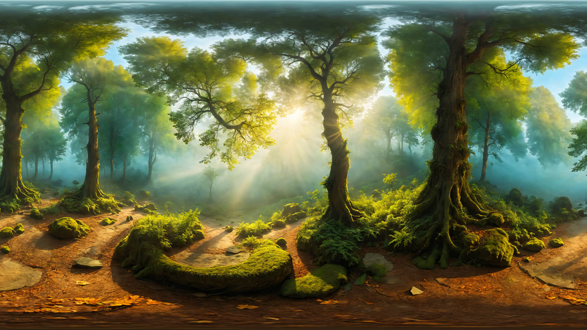 HDRI Forest Panoramas 3D Render | RenderHub Gallery